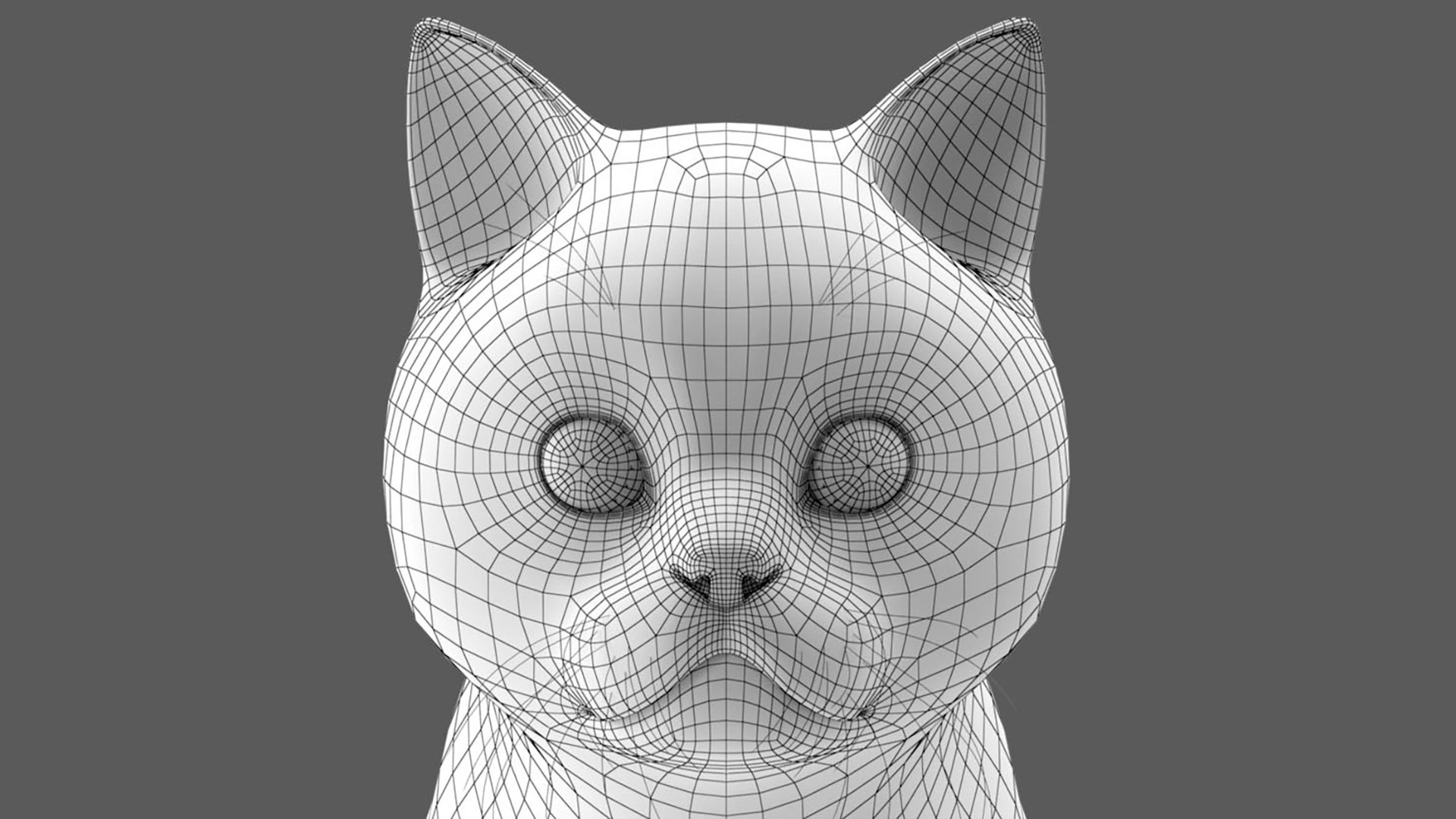 Cat fur model - TurboSquid 1454490
