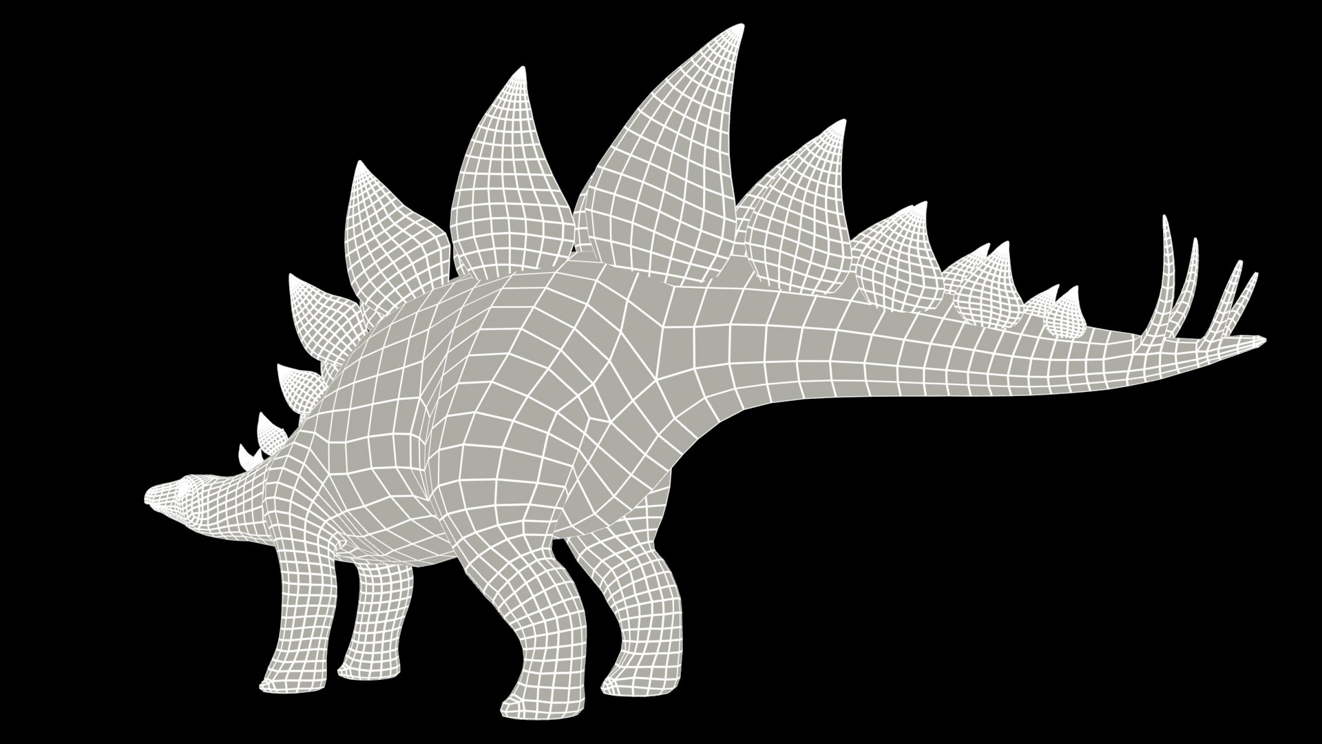 3D Stegosaurus Model - TurboSquid 2166570