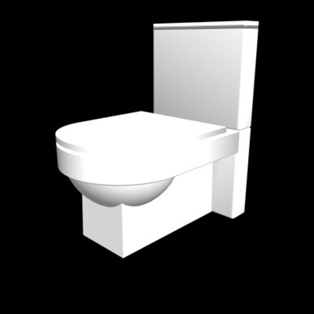 wc pottery 3d model