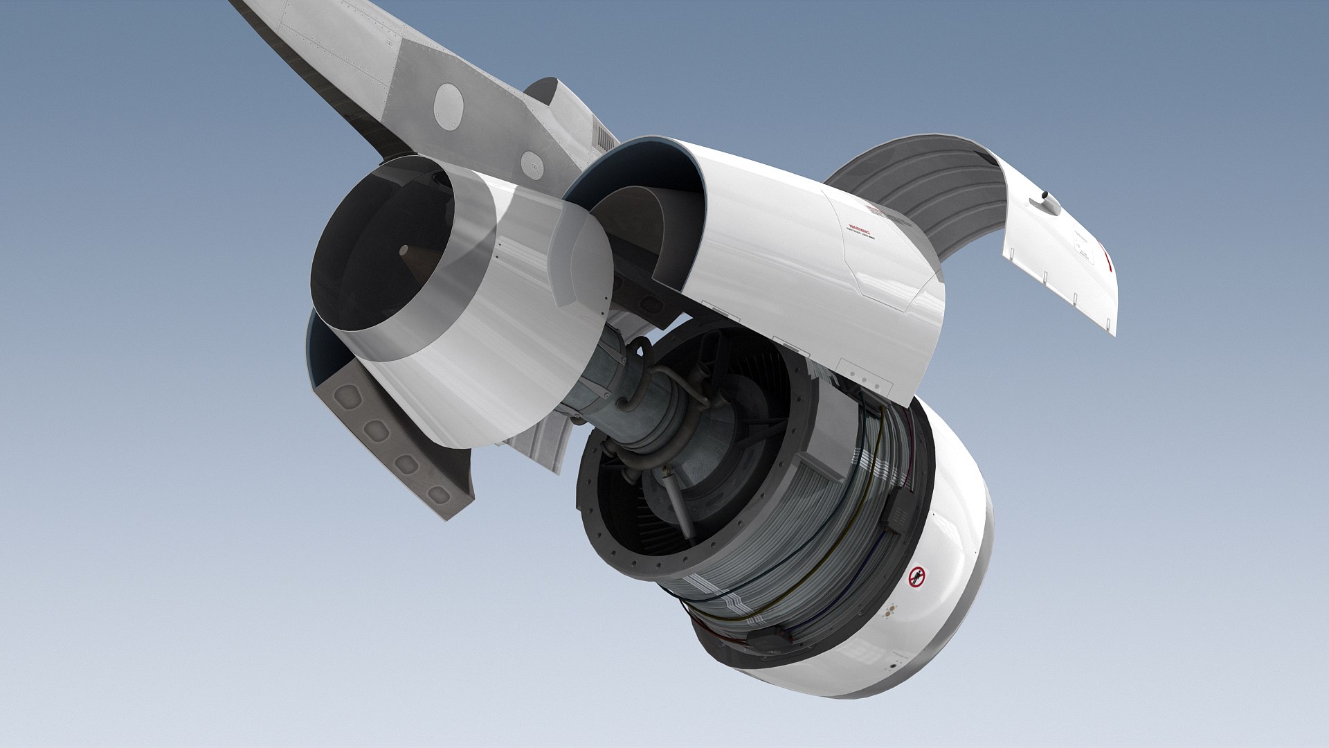 3D Airbus A330-200 Engine - TurboSquid 2145403