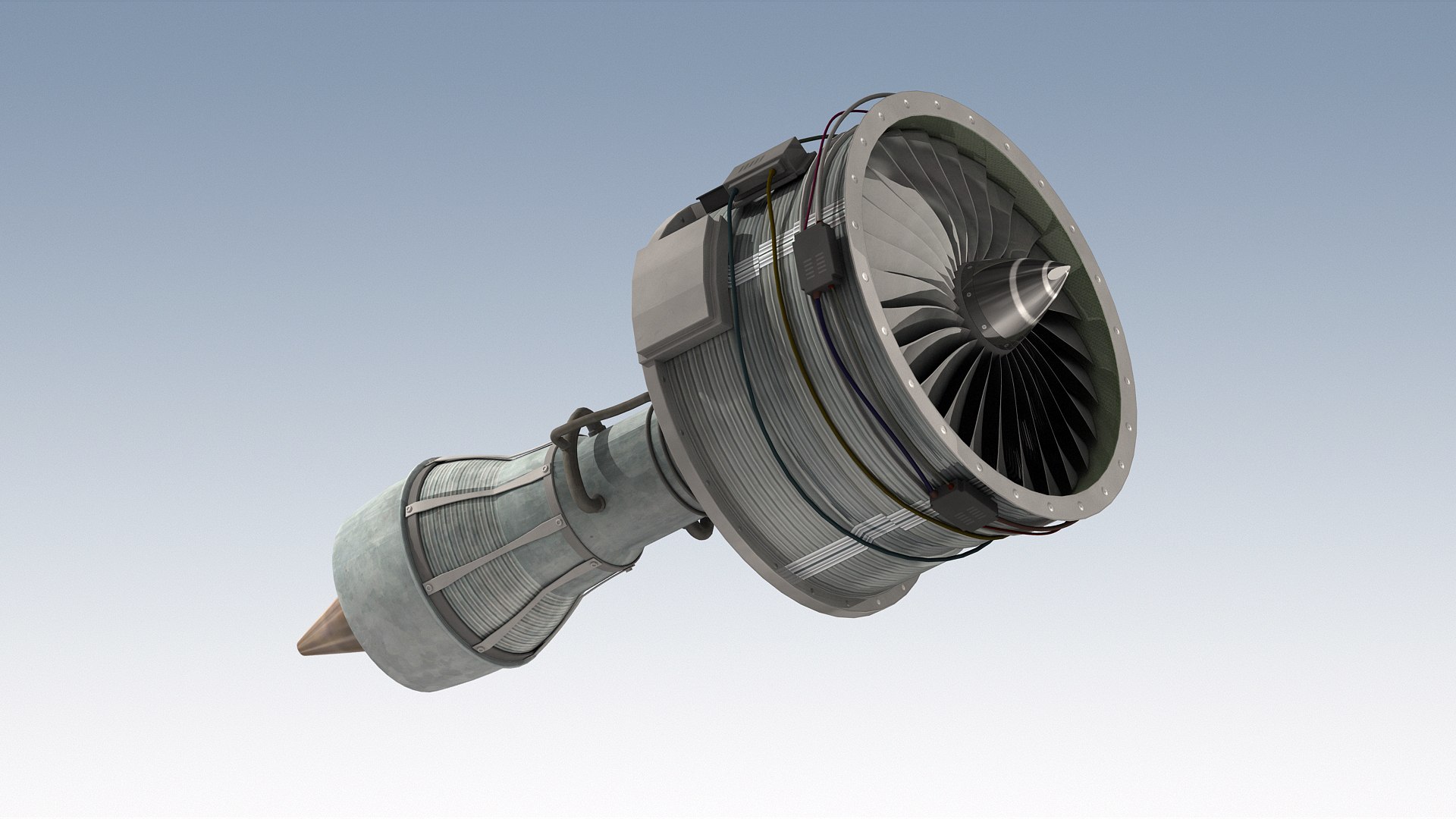 3D Airbus A330-200 Engine - TurboSquid 2145403