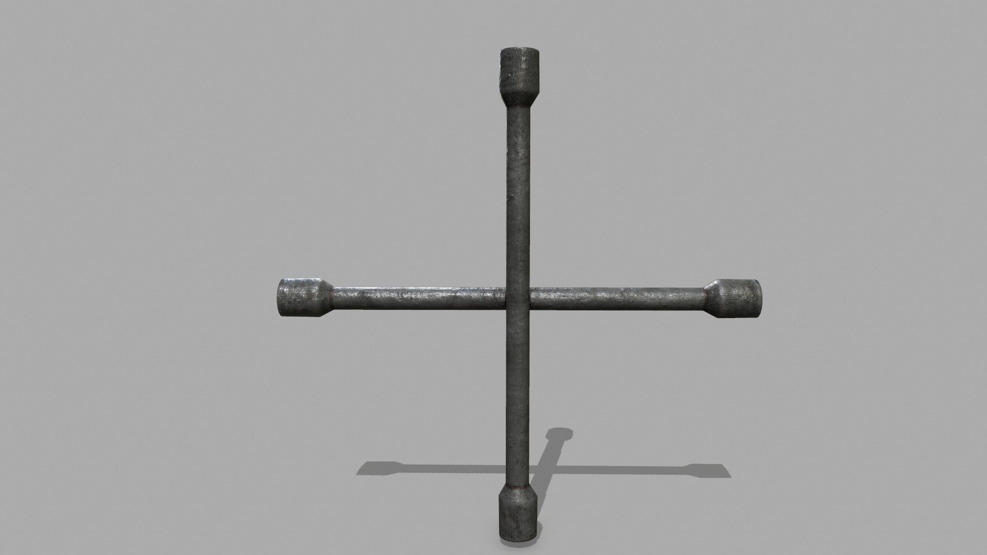 3D lug wrench model - TurboSquid 1541409