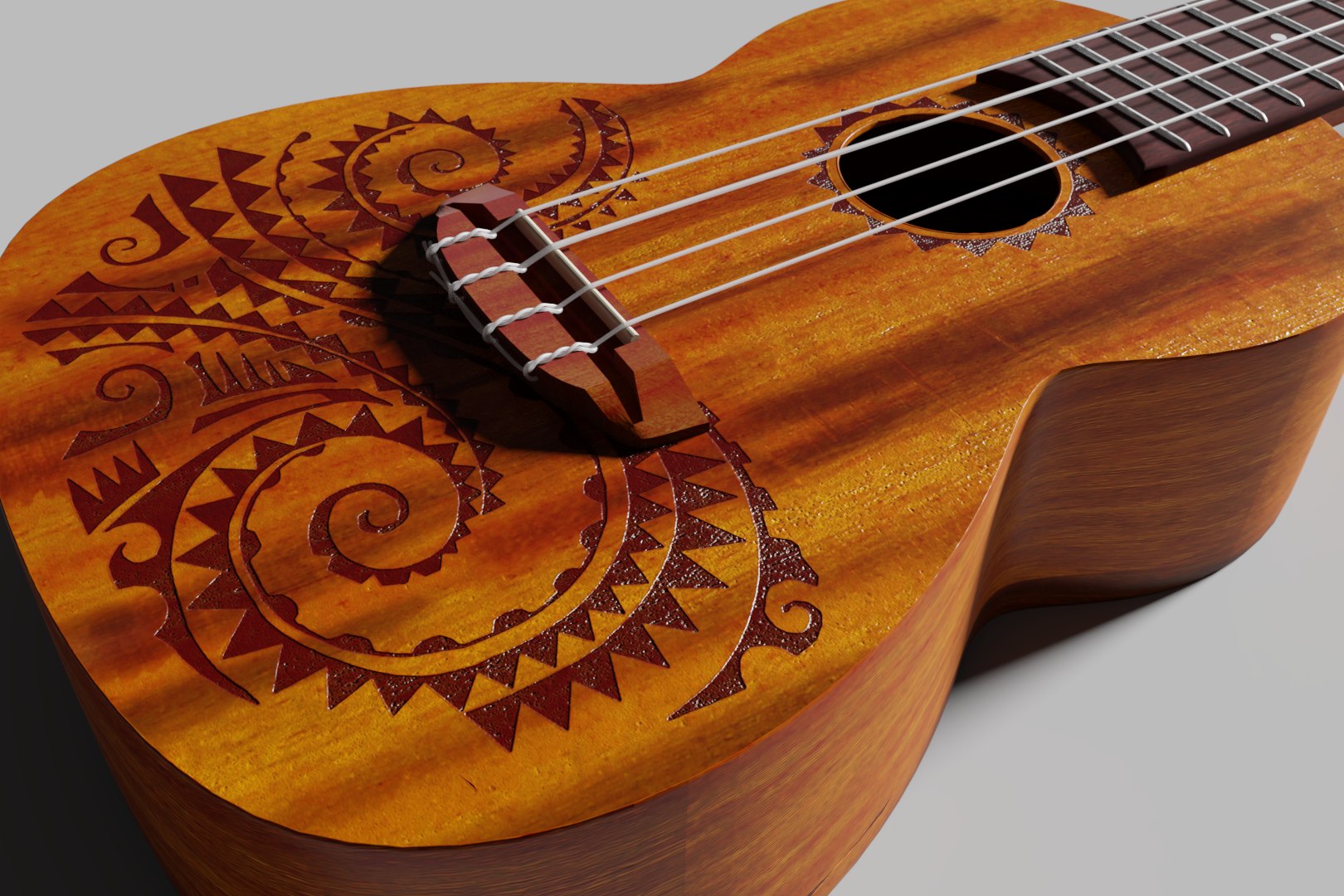 3D ukulele instrument music model - TurboSquid 1433366