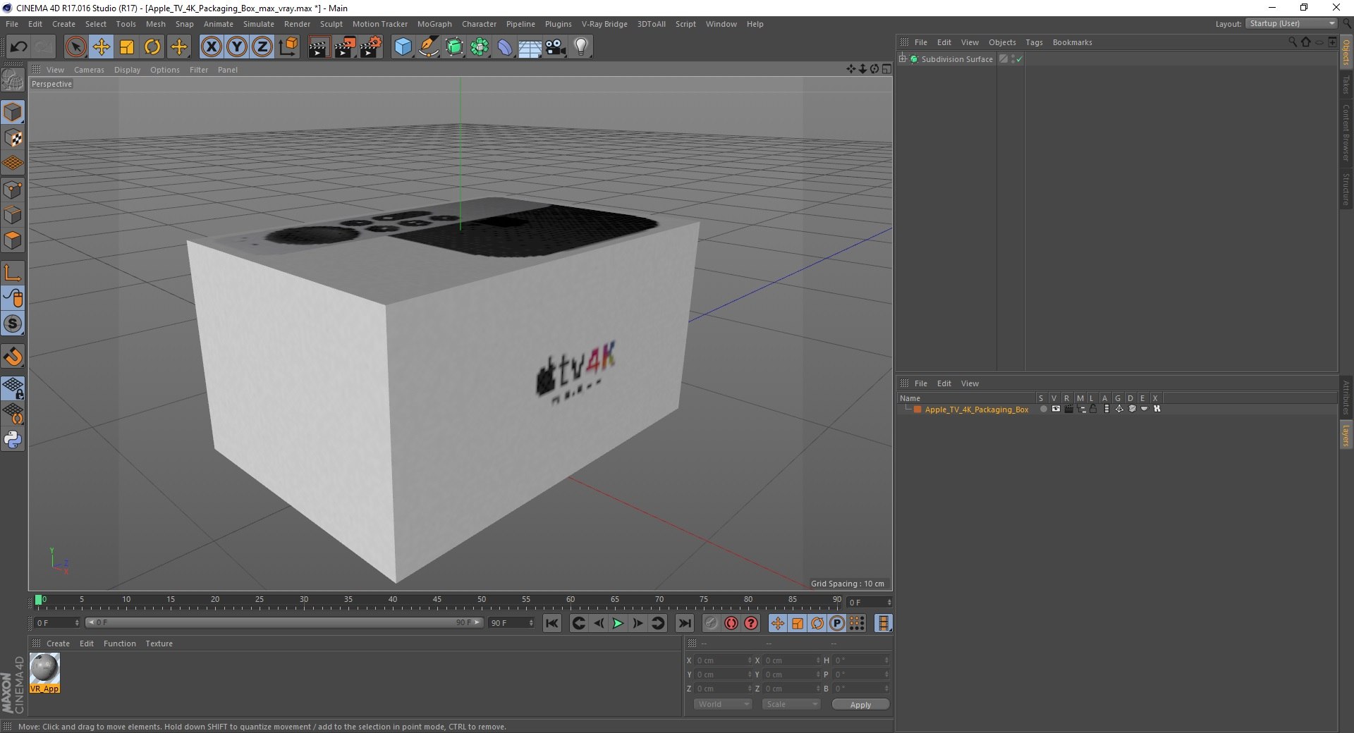 3D Apple TV 4K Packaging Box Model - TurboSquid 2220583