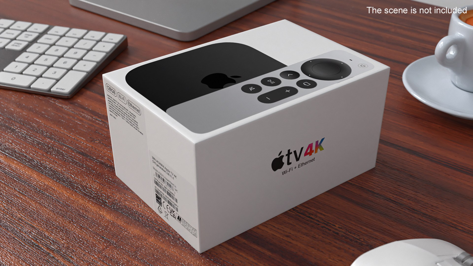 3D Apple TV 4K Packaging Box Model - TurboSquid 2220583