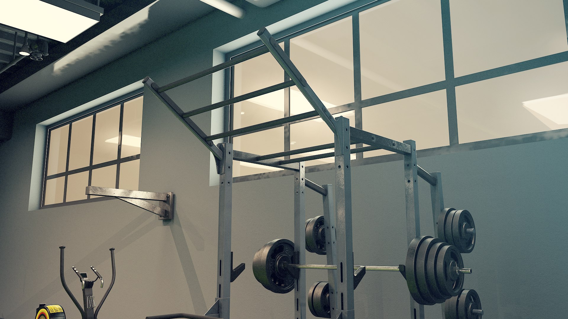 3D boxing gym - TurboSquid 1514479