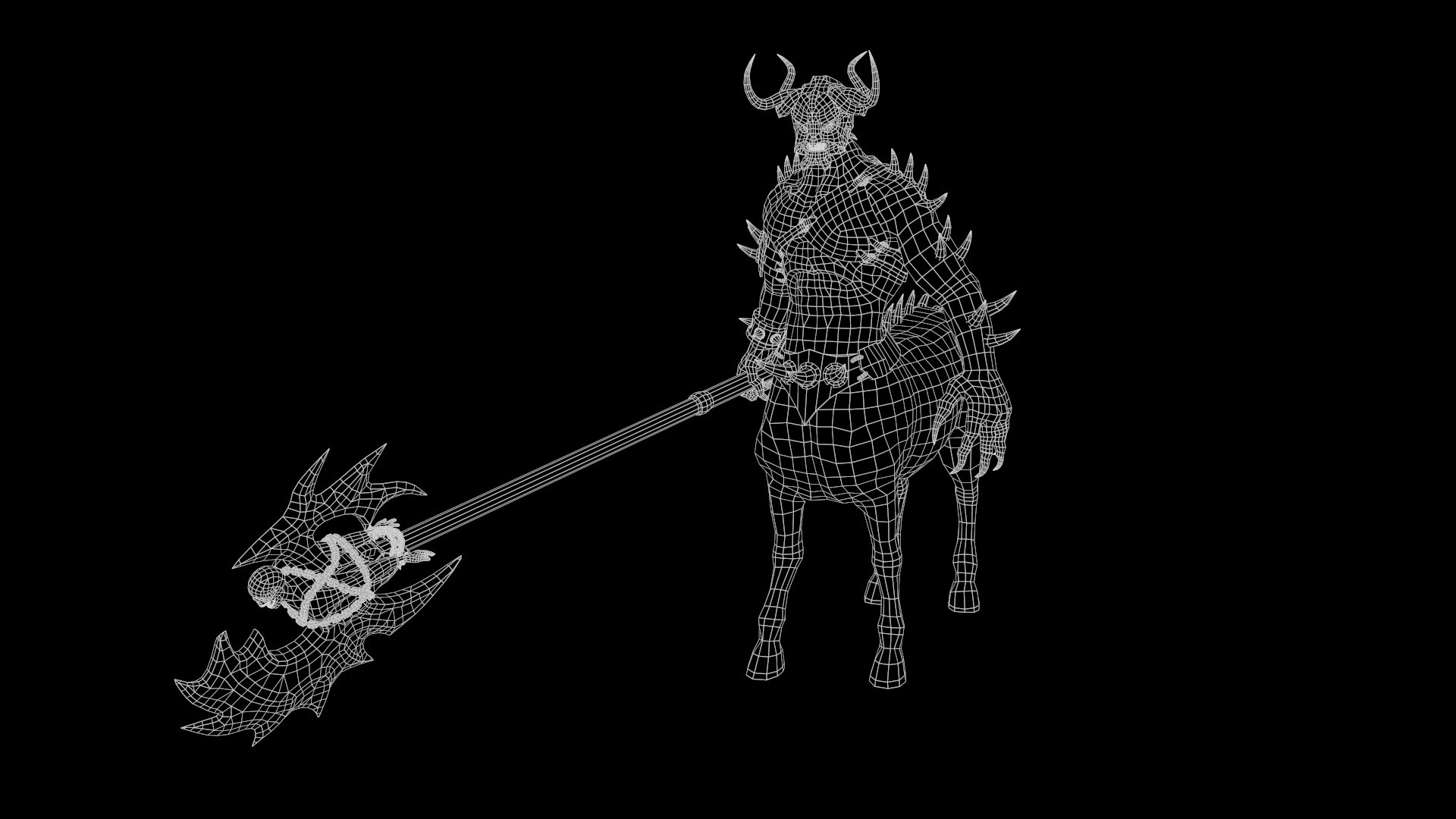 3D Centaur warrior model - TurboSquid 1997943