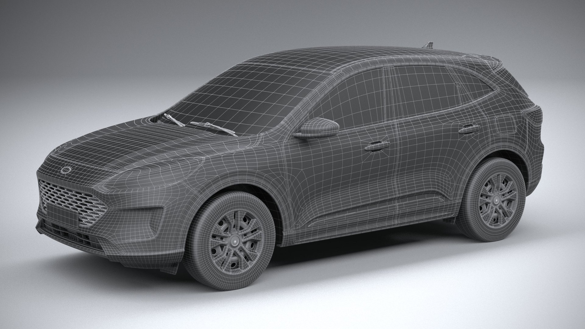 3D Kuga Trend 2020 Model - TurboSquid 1542159