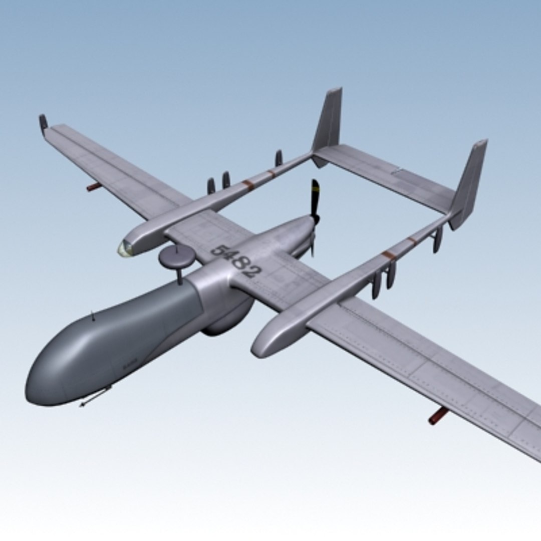 Eagle1 Plane 3d Model
