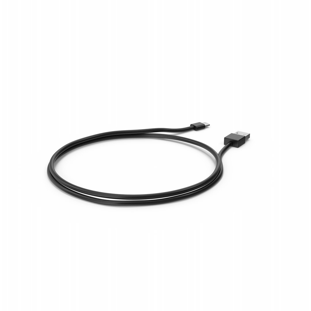 USB Cable 3D Model - TurboSquid 2225571
