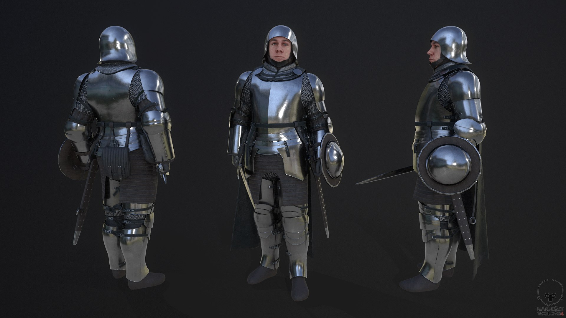 3D TAB Medieval Knight - 10 - TurboSquid 2238635