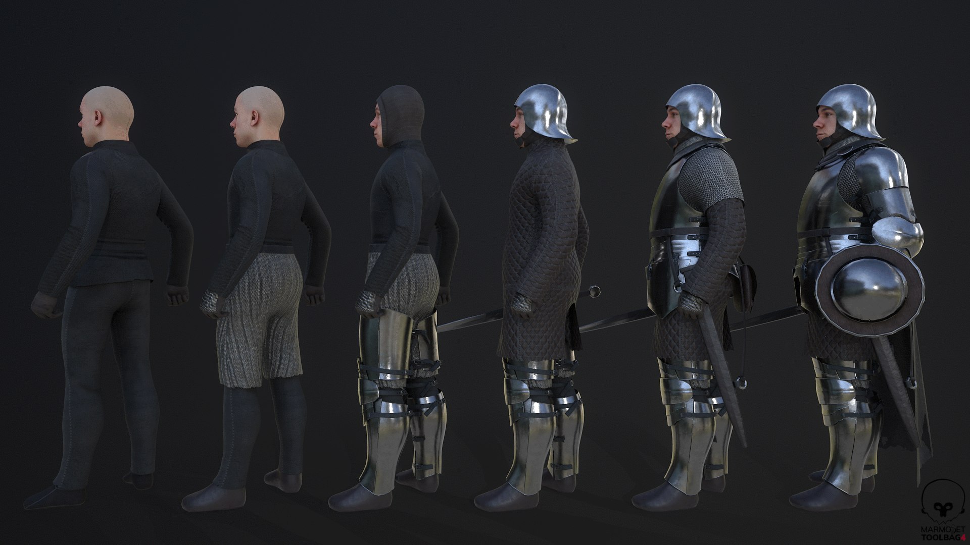 3D TAB Medieval Knight - 10 - TurboSquid 2238635