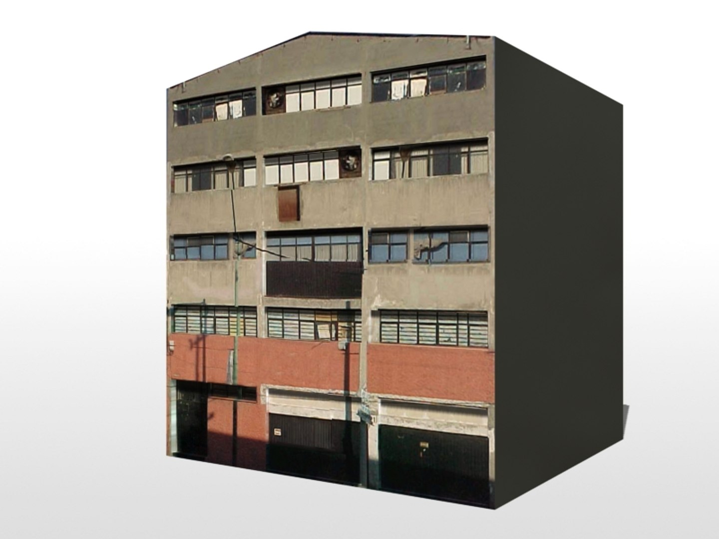 old warehouse 3d max