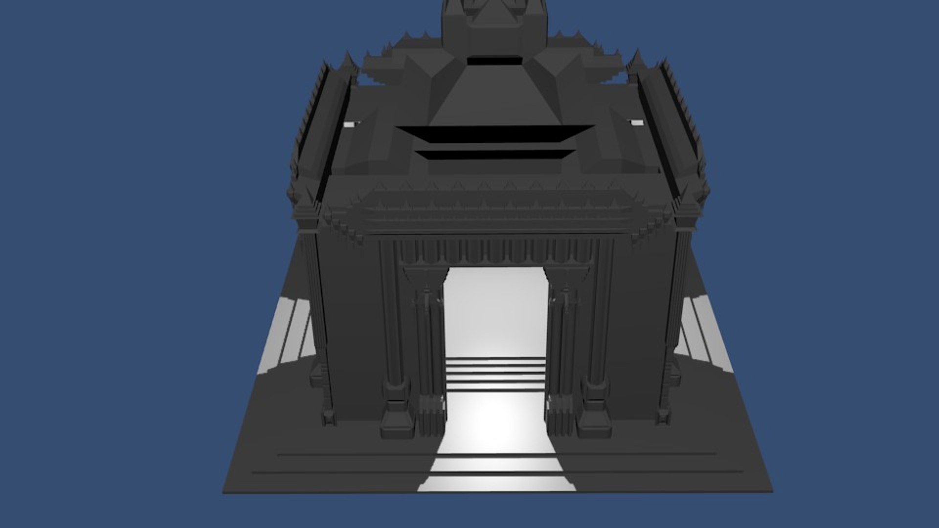 Blender Fantasy Temple