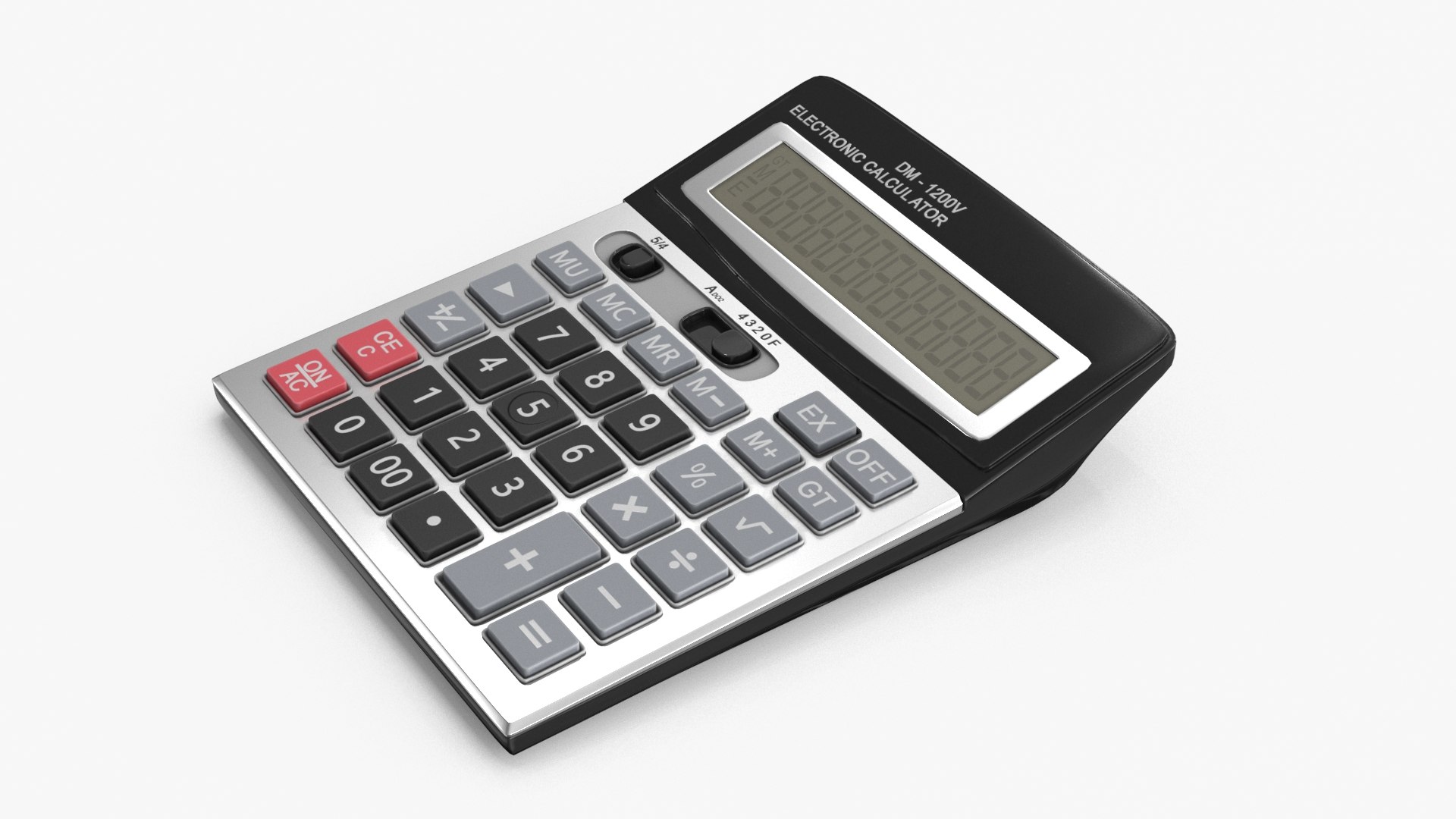 Calculator 3D Model - TurboSquid 2117904