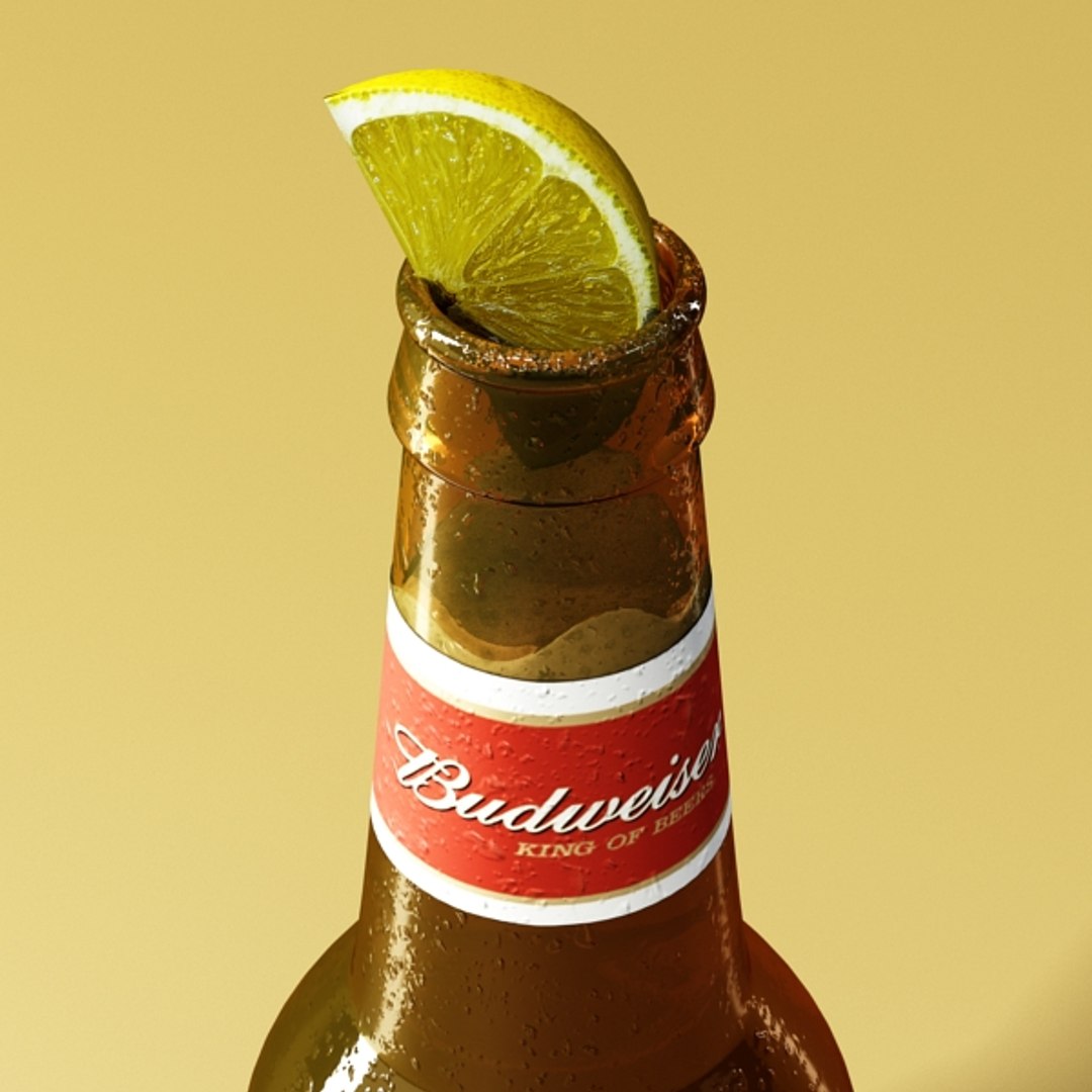 Budweiser Beer Bottle - Max