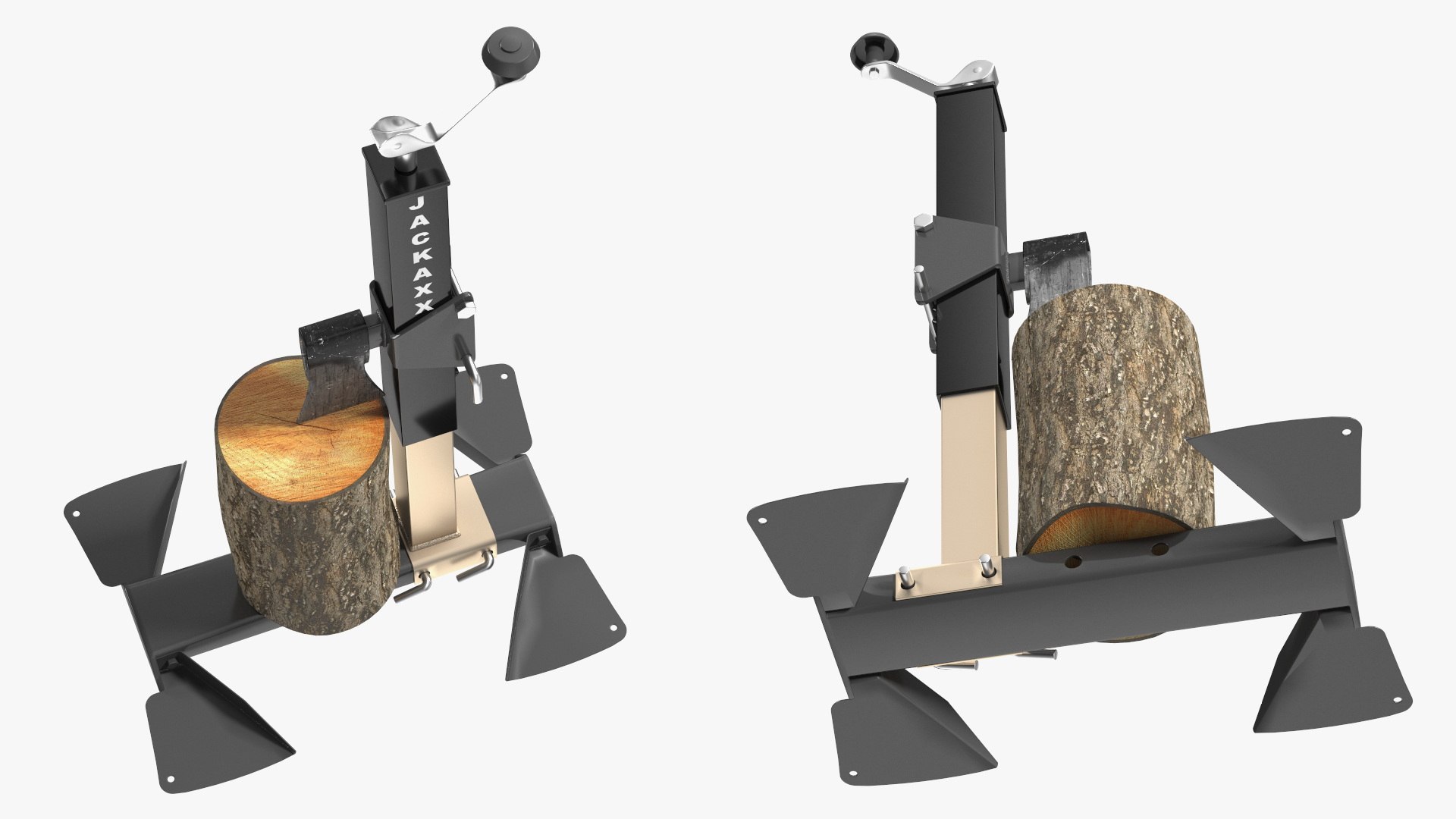 Hydraulic Vertical Log Splitter 3D Model - TurboSquid 2208733