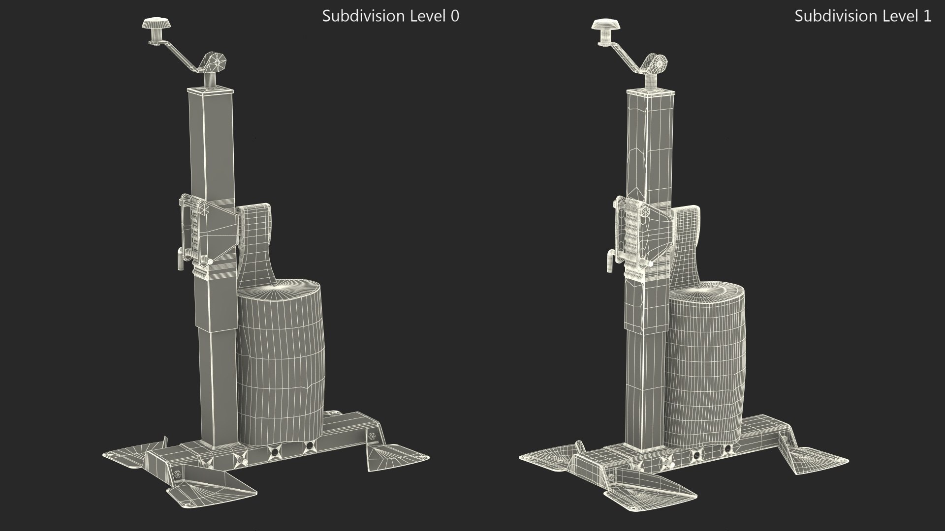 Hydraulic Vertical Log Splitter 3D Model - TurboSquid 2208733