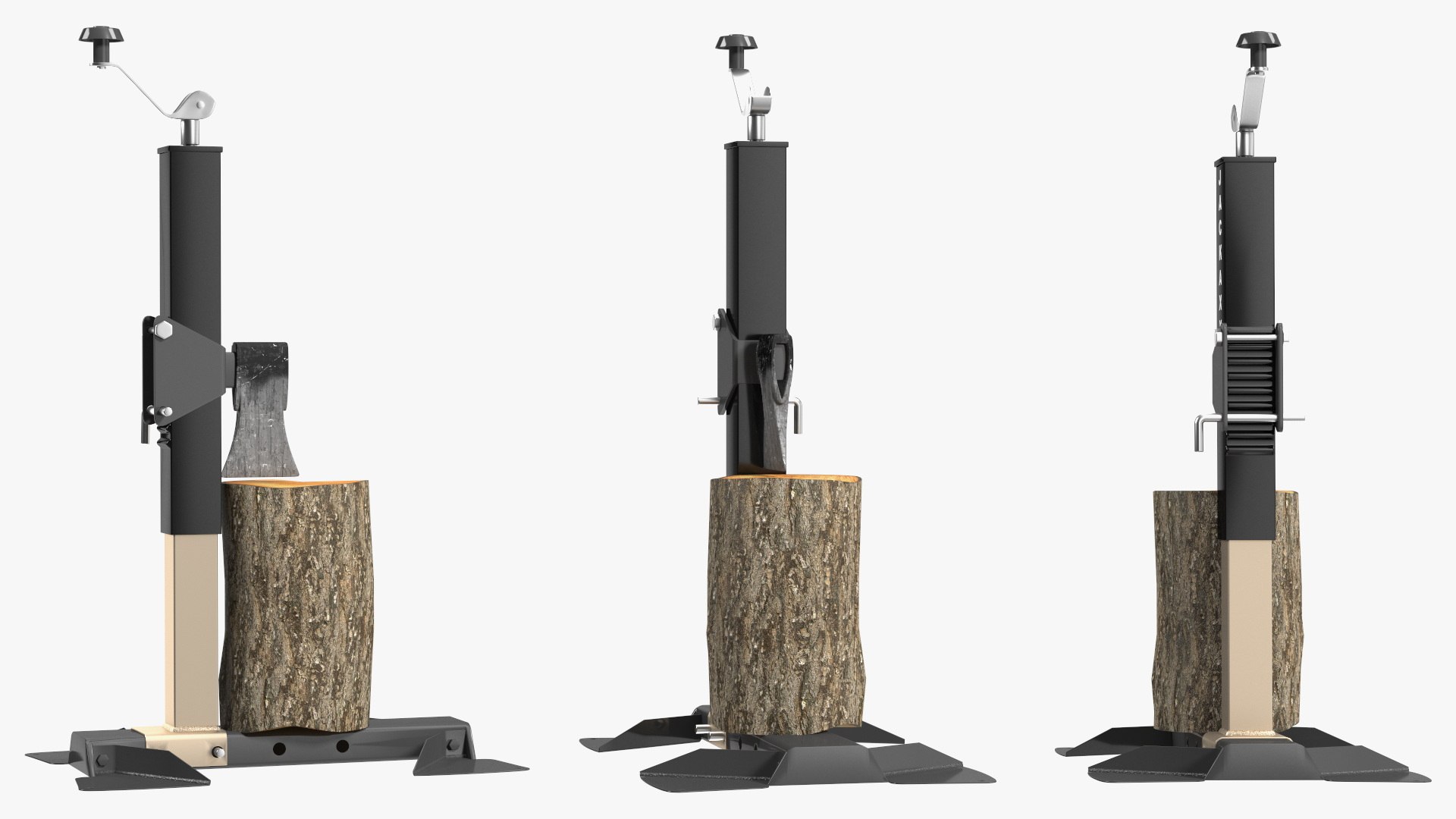Hydraulic Vertical Log Splitter 3D Model - TurboSquid 2208733