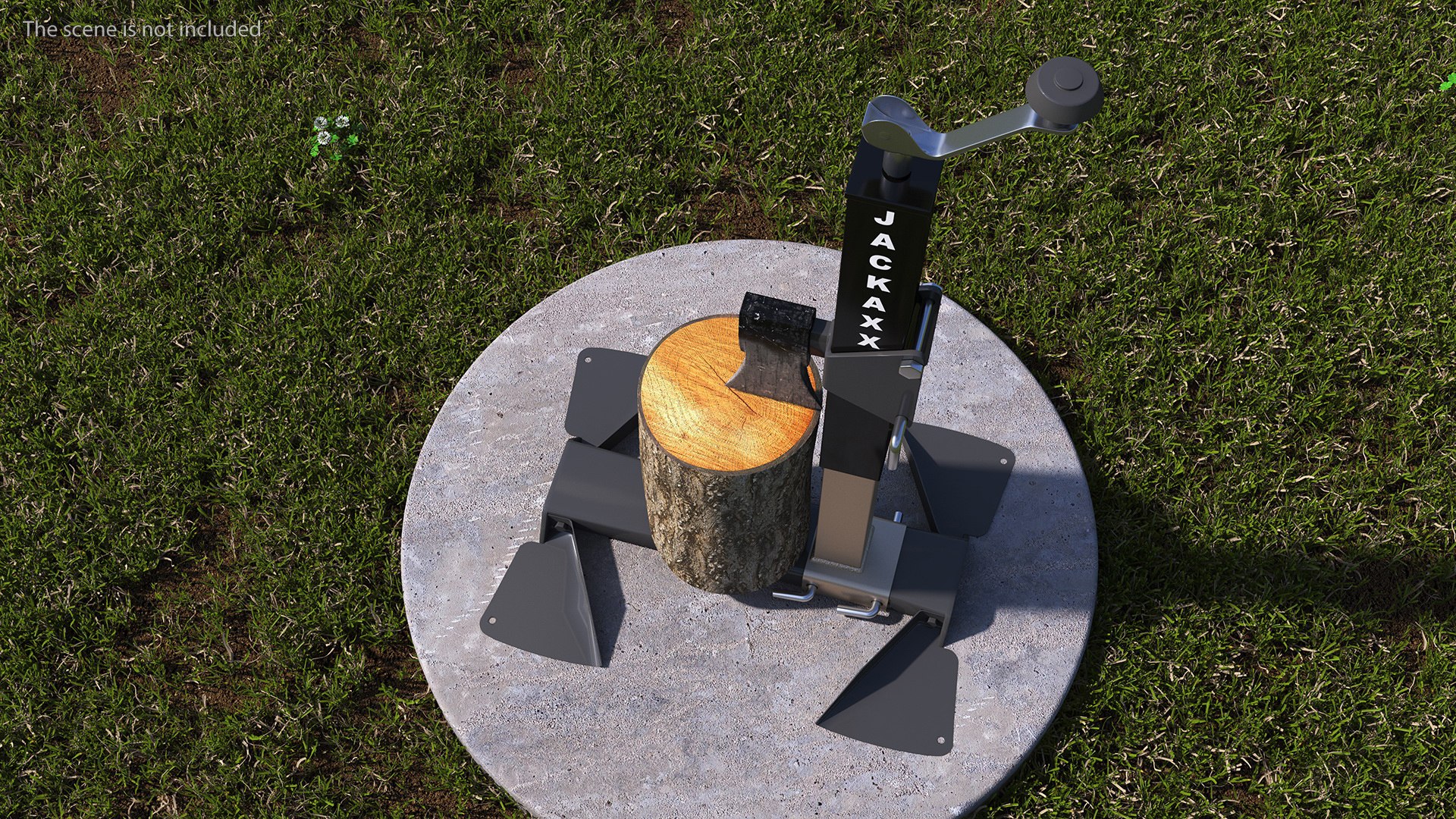 Hydraulic Vertical Log Splitter 3D Model - TurboSquid 2208733