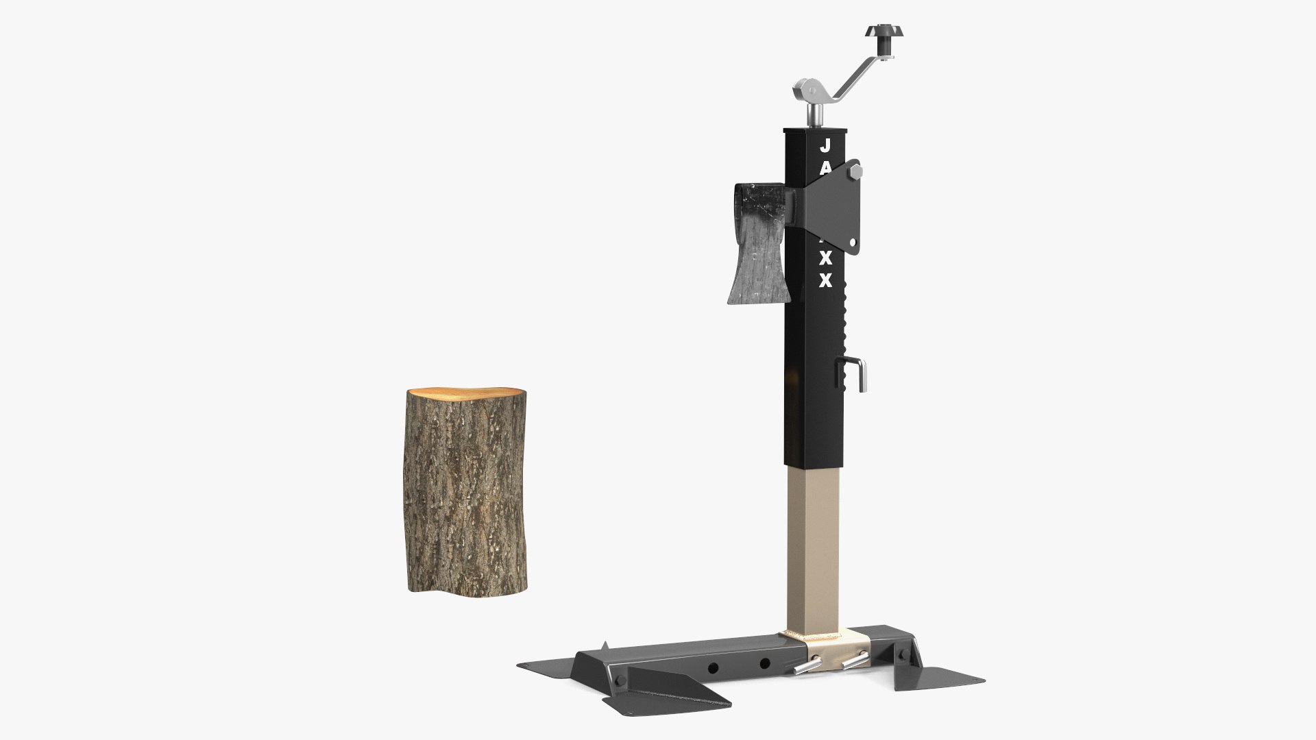 Hydraulic Vertical Log Splitter 3D Model - TurboSquid 2208733