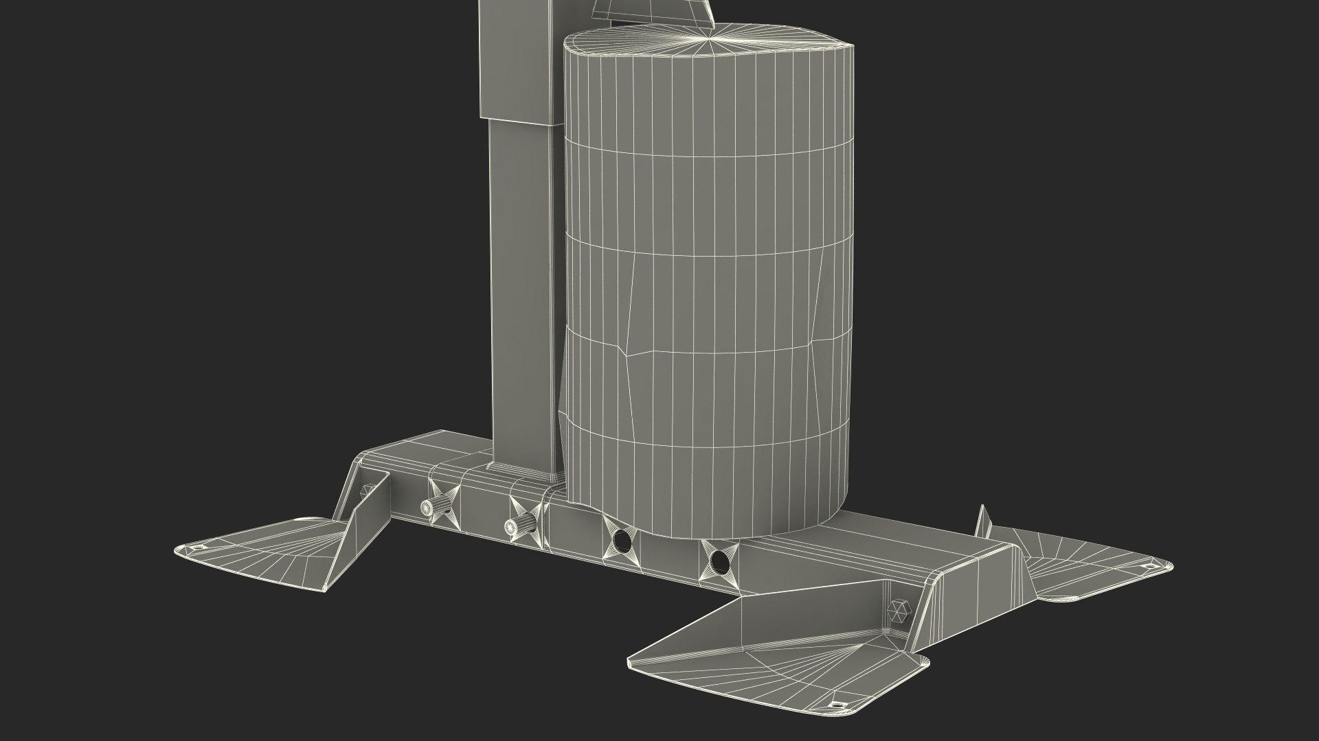 Hydraulic Vertical Log Splitter 3D Model - TurboSquid 2208733