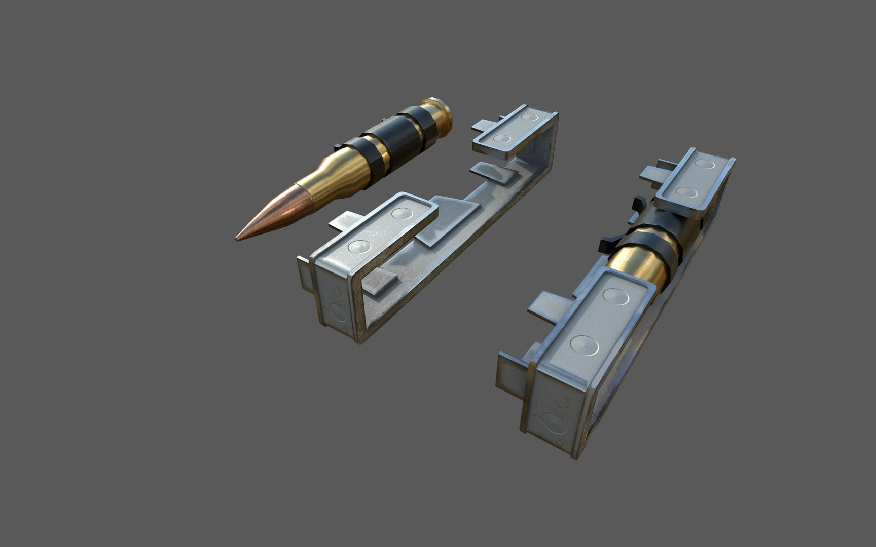 Low Poly Ammunition Feed Chute 3D Model - TurboSquid 1754061