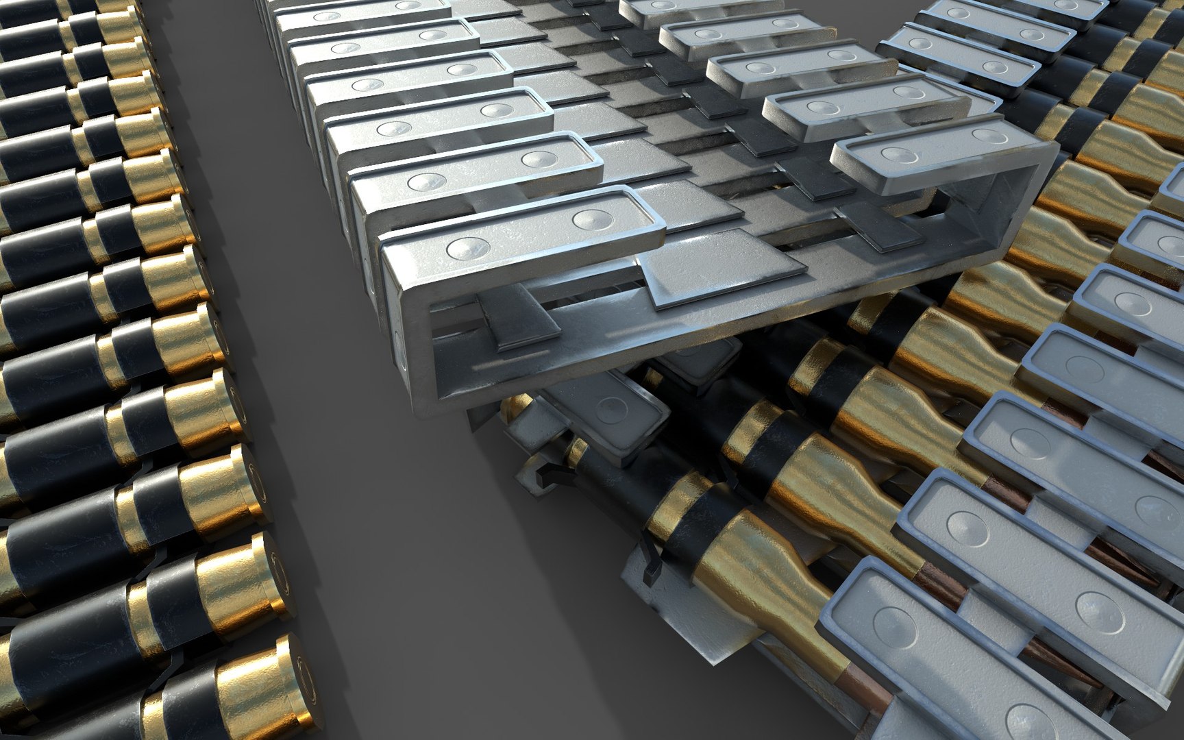 Low Poly Ammunition Feed Chute 3D Model - TurboSquid 1754061
