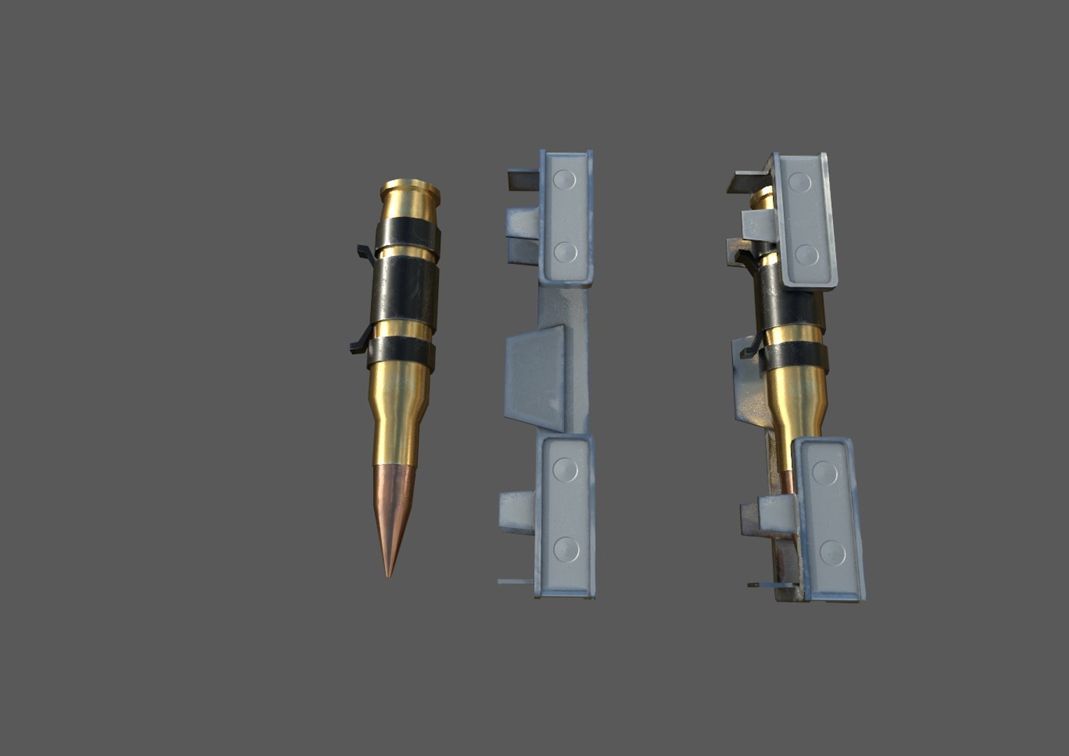 Low Poly Ammunition Feed Chute 3D Model - TurboSquid 1754061