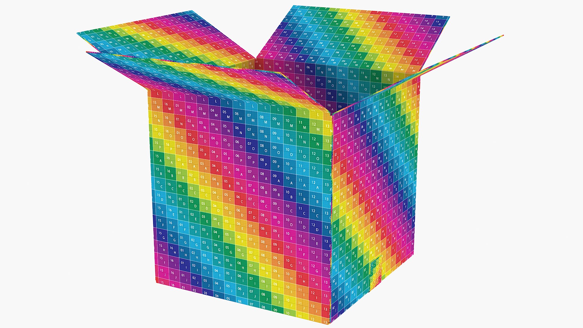 3D Model Cardboard Box 1 Open V1 - TurboSquid 2287068