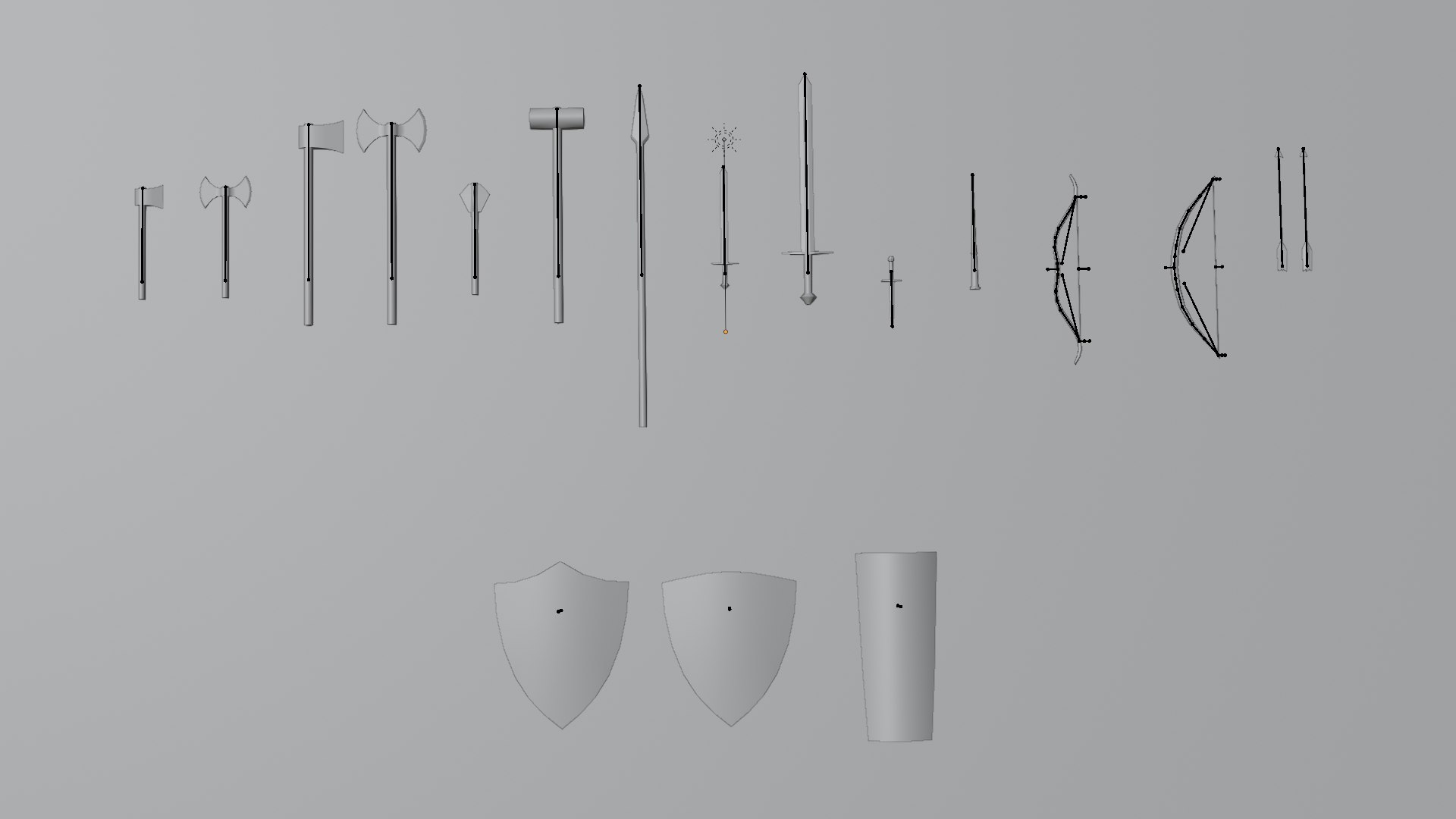 3D Weapons Assets - TurboSquid 2039930