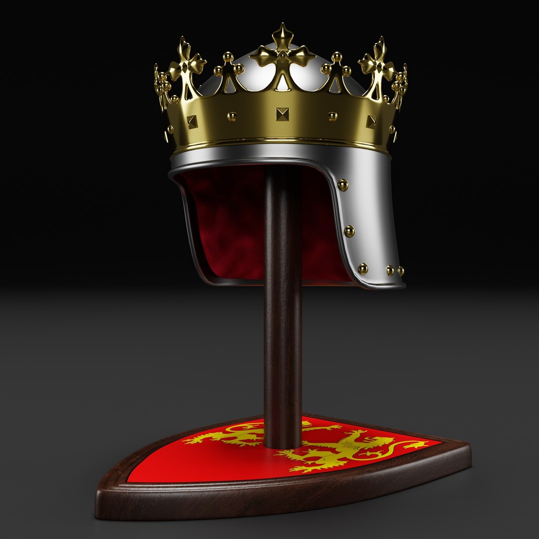3D Medieval King Crown - TurboSquid 2071773