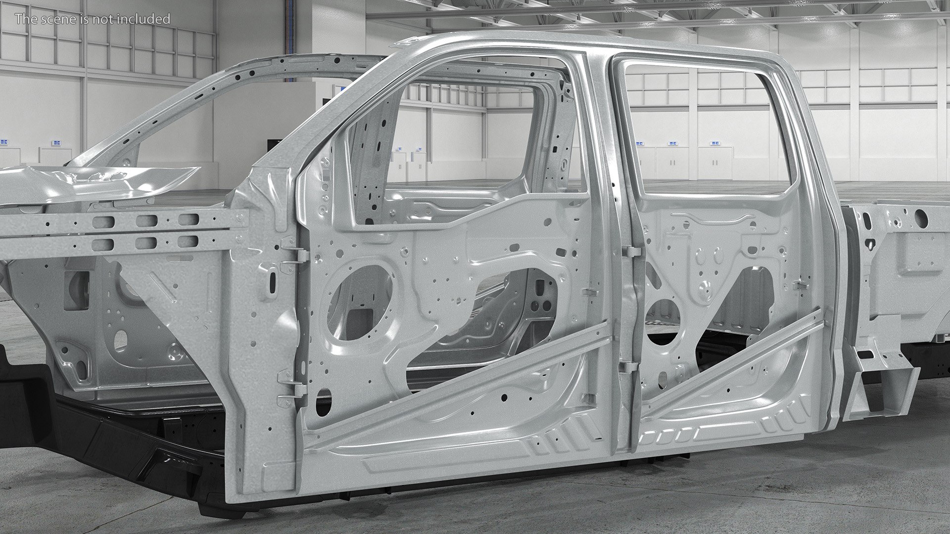 3D Disassembled Pickup Truck Doors - TurboSquid 2185999