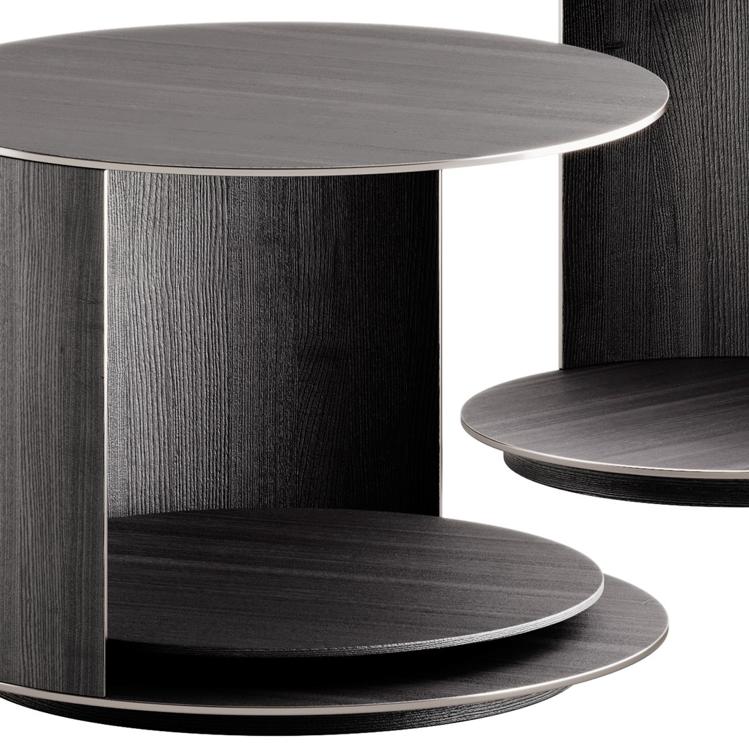 Minotti Richer Coffee Tables 3D - TurboSquid 2056135