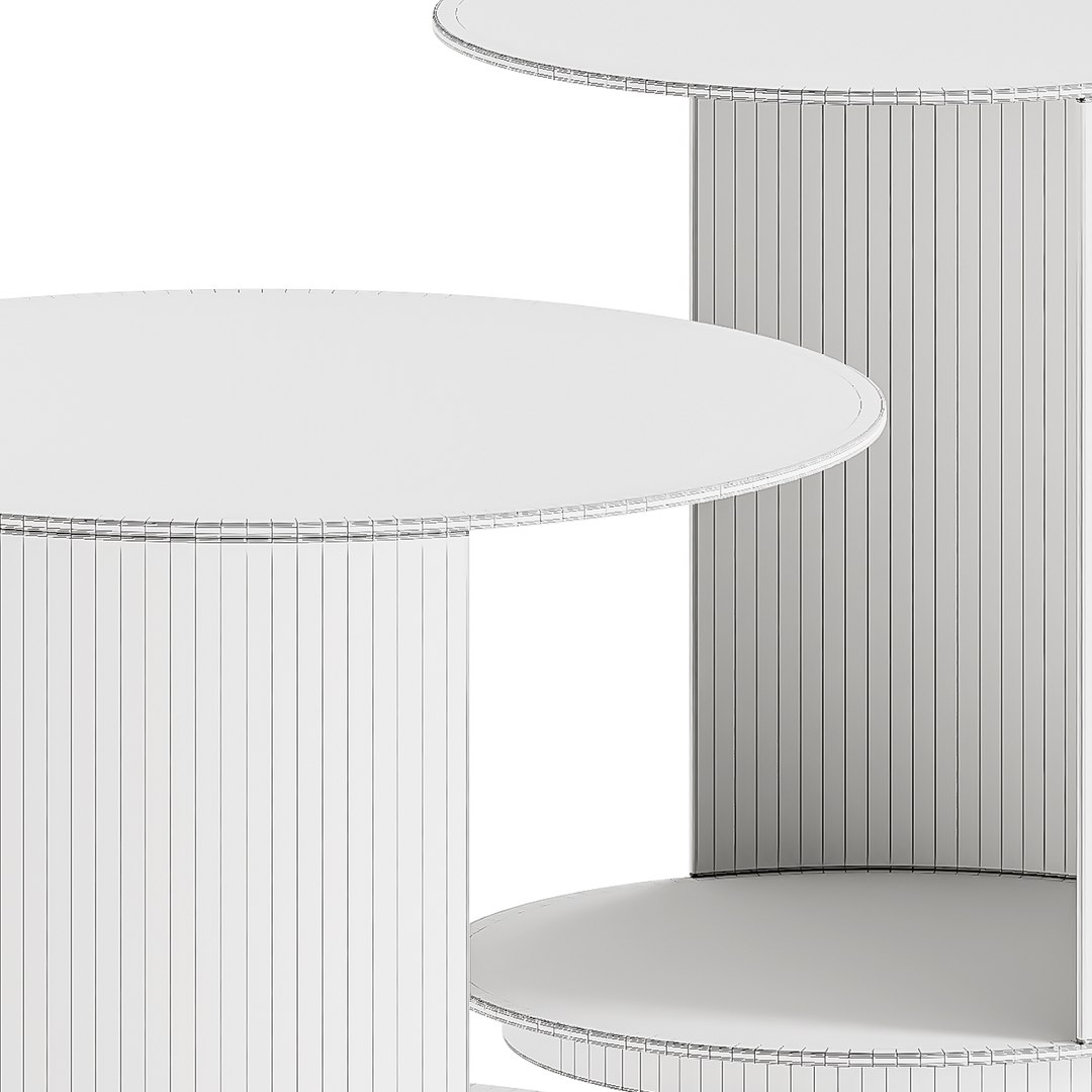 Minotti Richer Coffee Tables 3D - TurboSquid 2056135