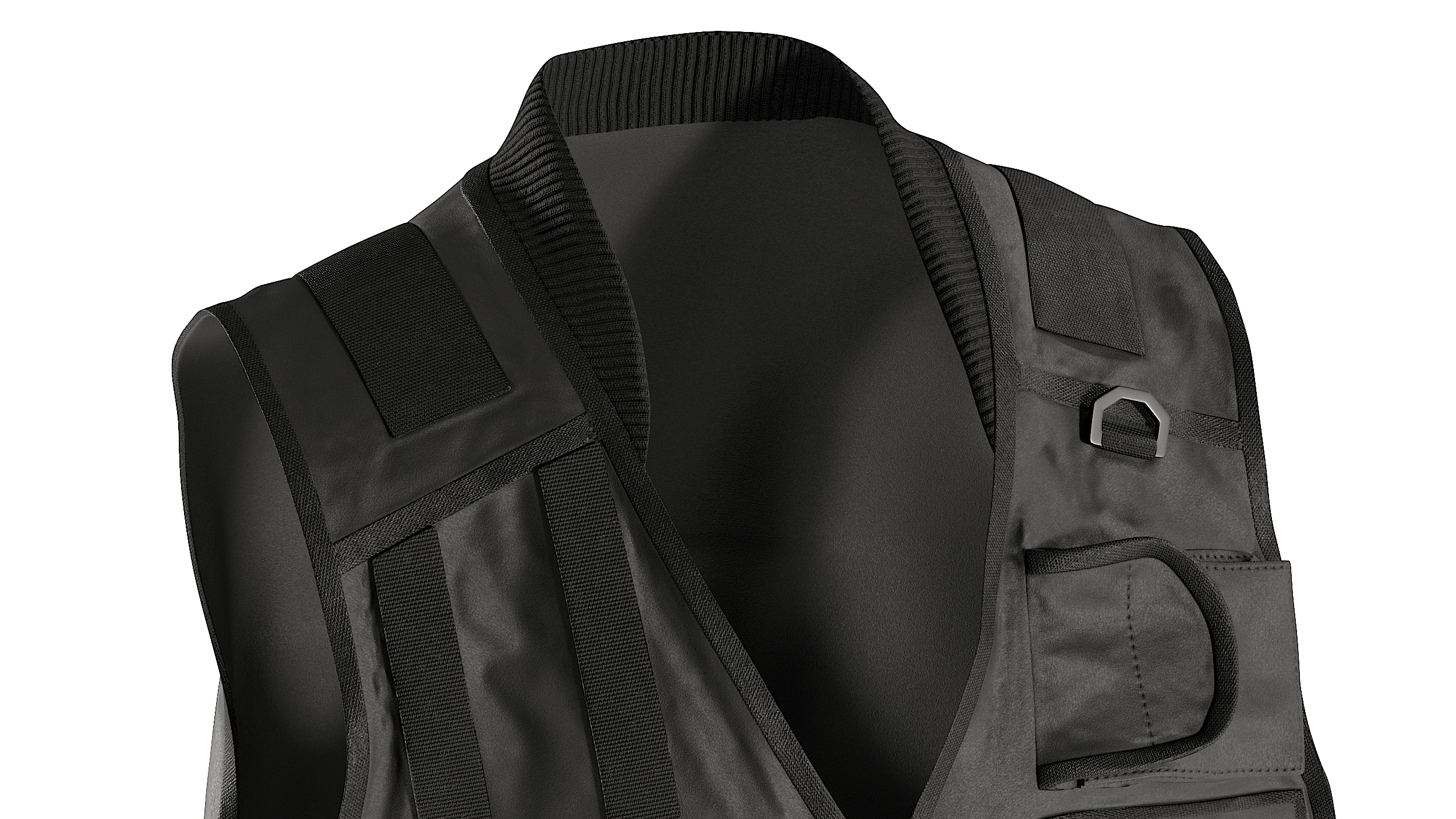 Realistic vests s collections 3D model - TurboSquid 1707082