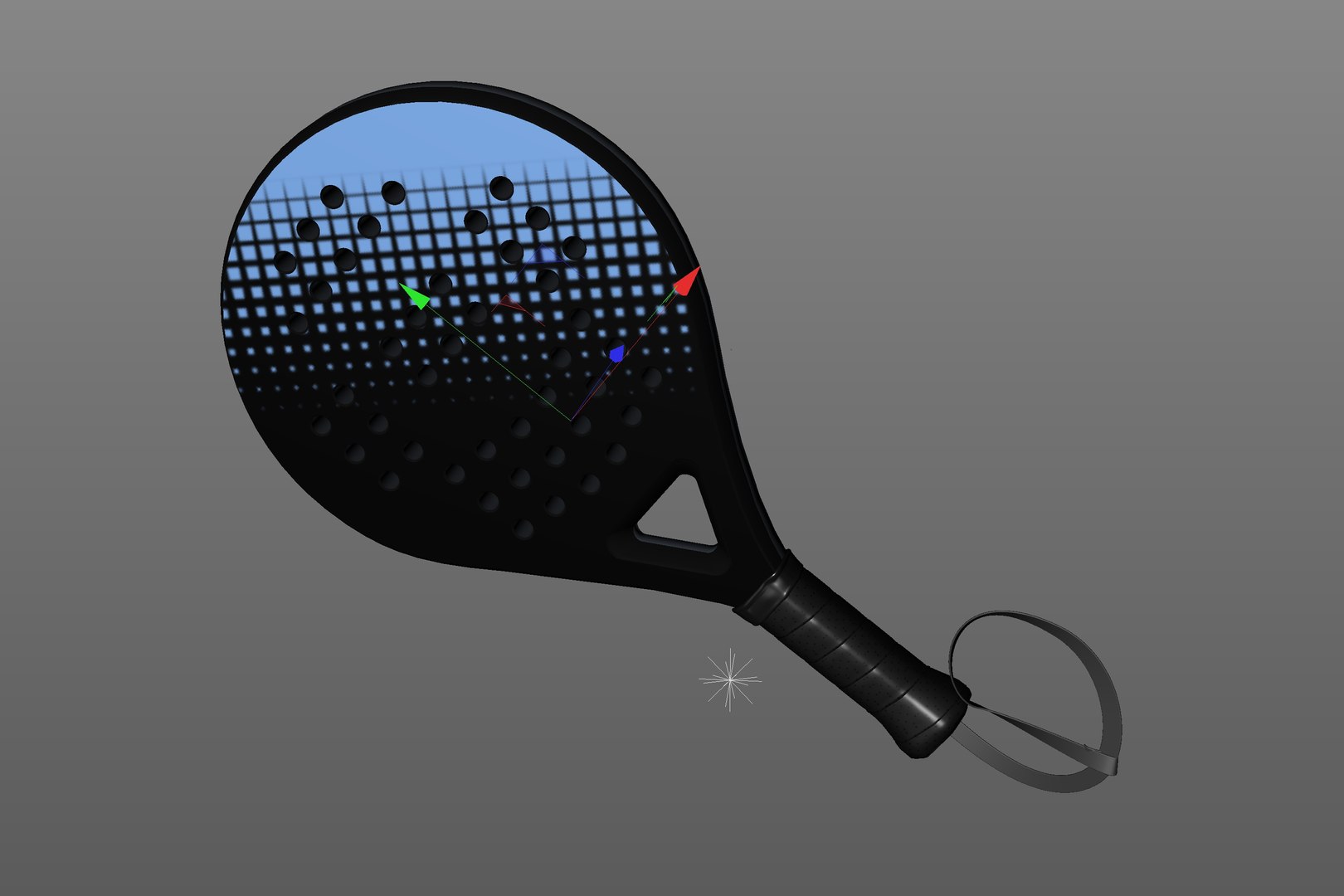 Padel Tennis Racket Model - TurboSquid 2212120