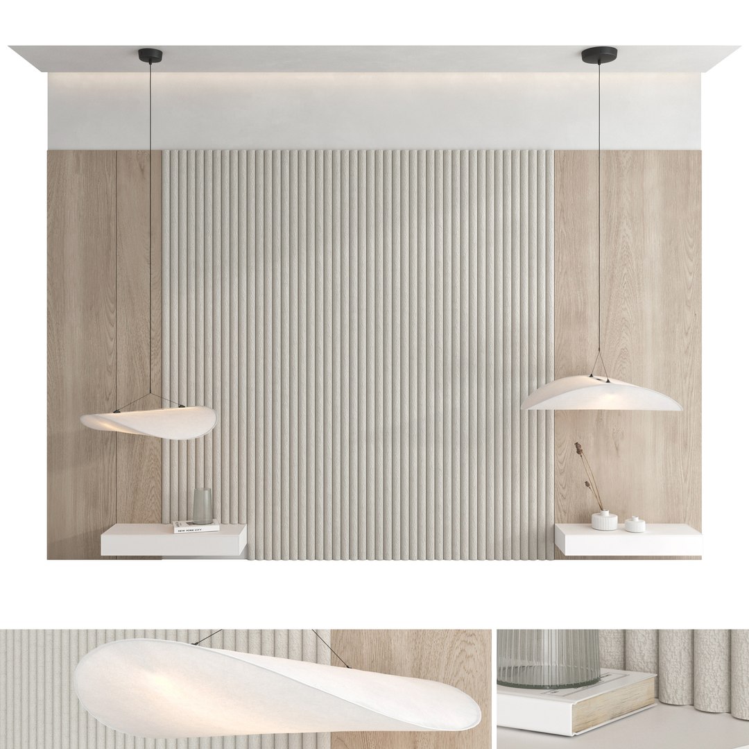 Decorative Wall Panel Set 109 Model - TurboSquid 2003867