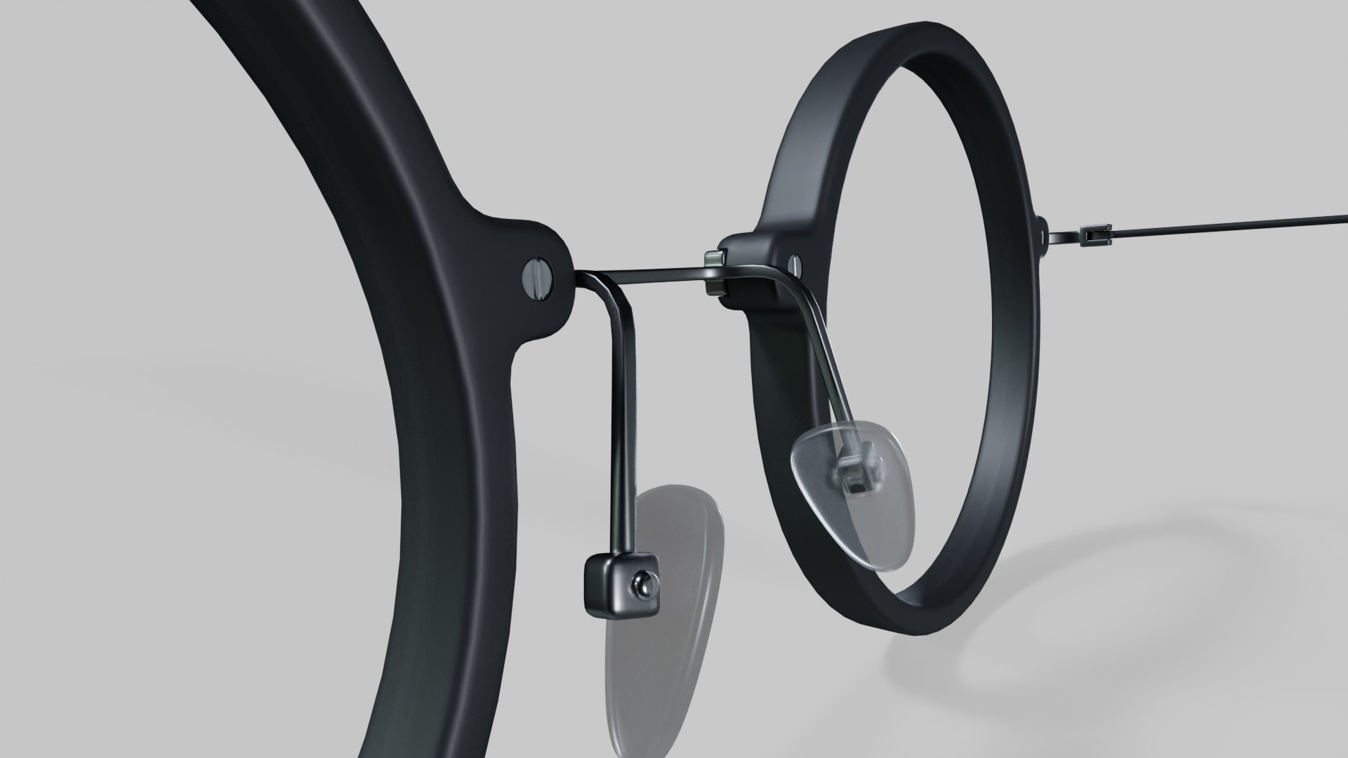 Round Glasses 02 3D Model - TurboSquid 2464251
