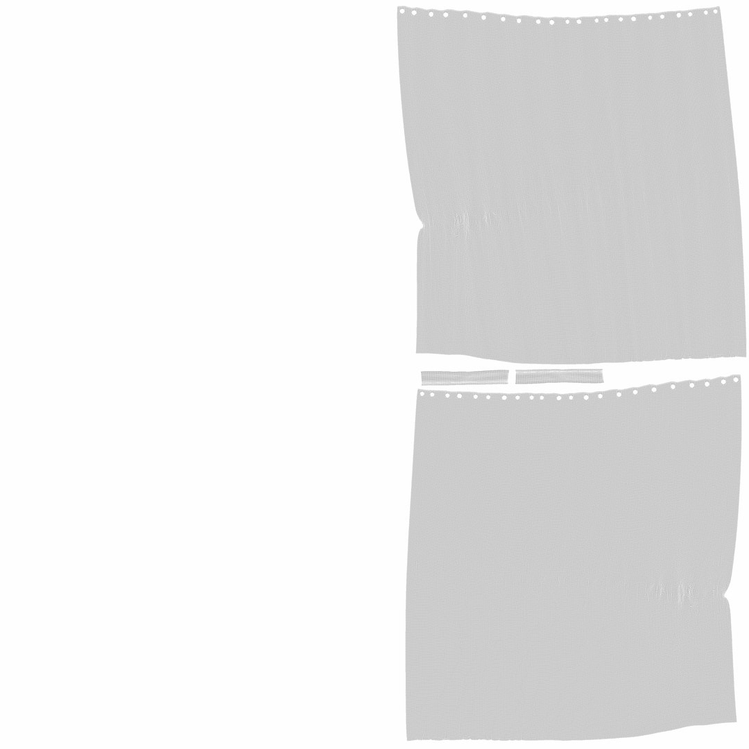 Curtain Realistic Velvet 3D model - TurboSquid 2075878