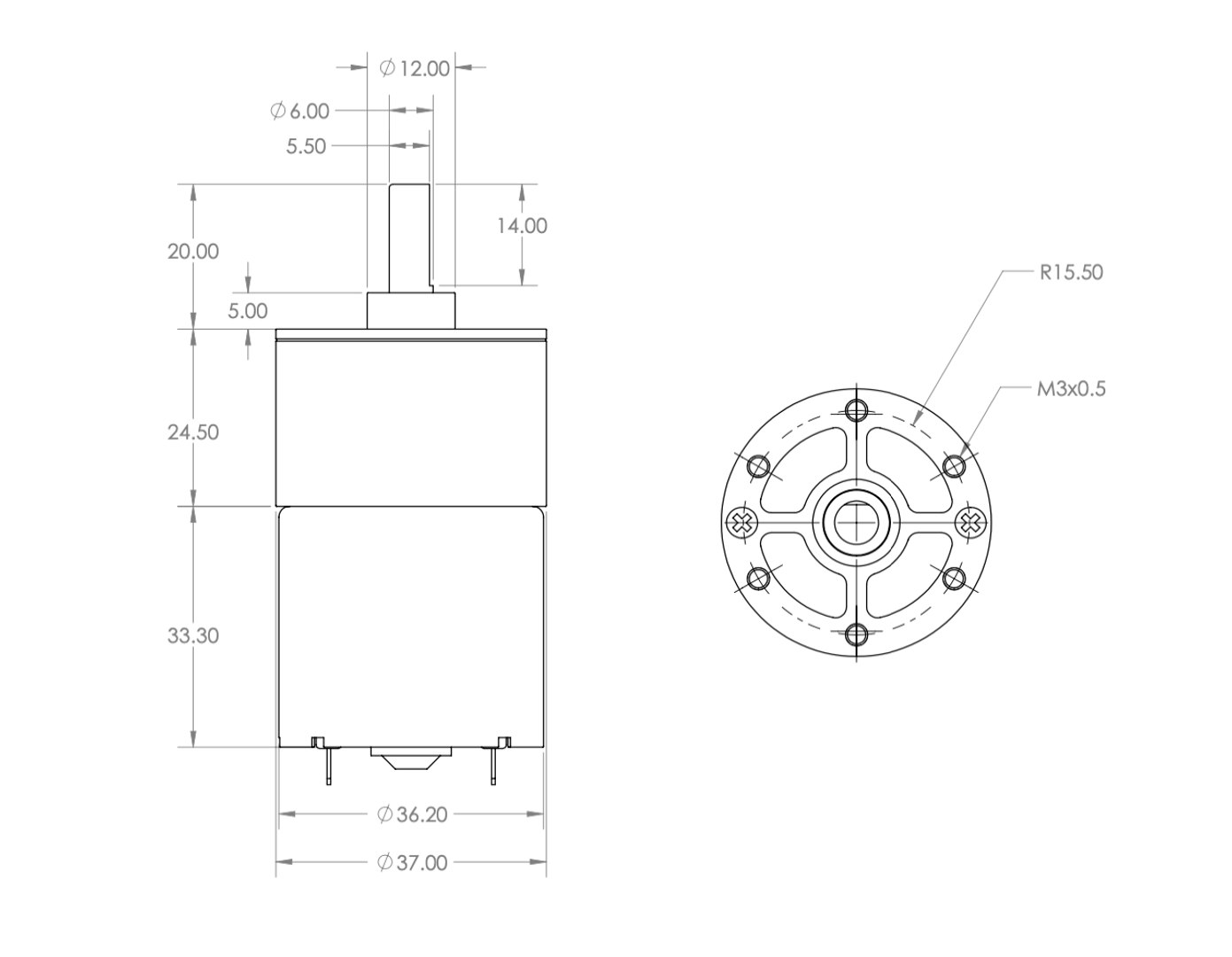 3D Model DC Motor Greartisan - TurboSquid 2375516