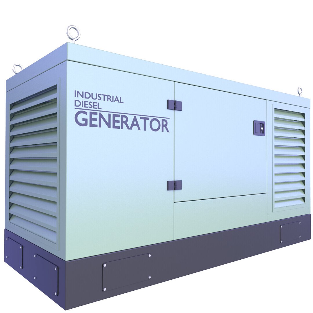 Diesel Generator 5 Model - TurboSquid 1980015