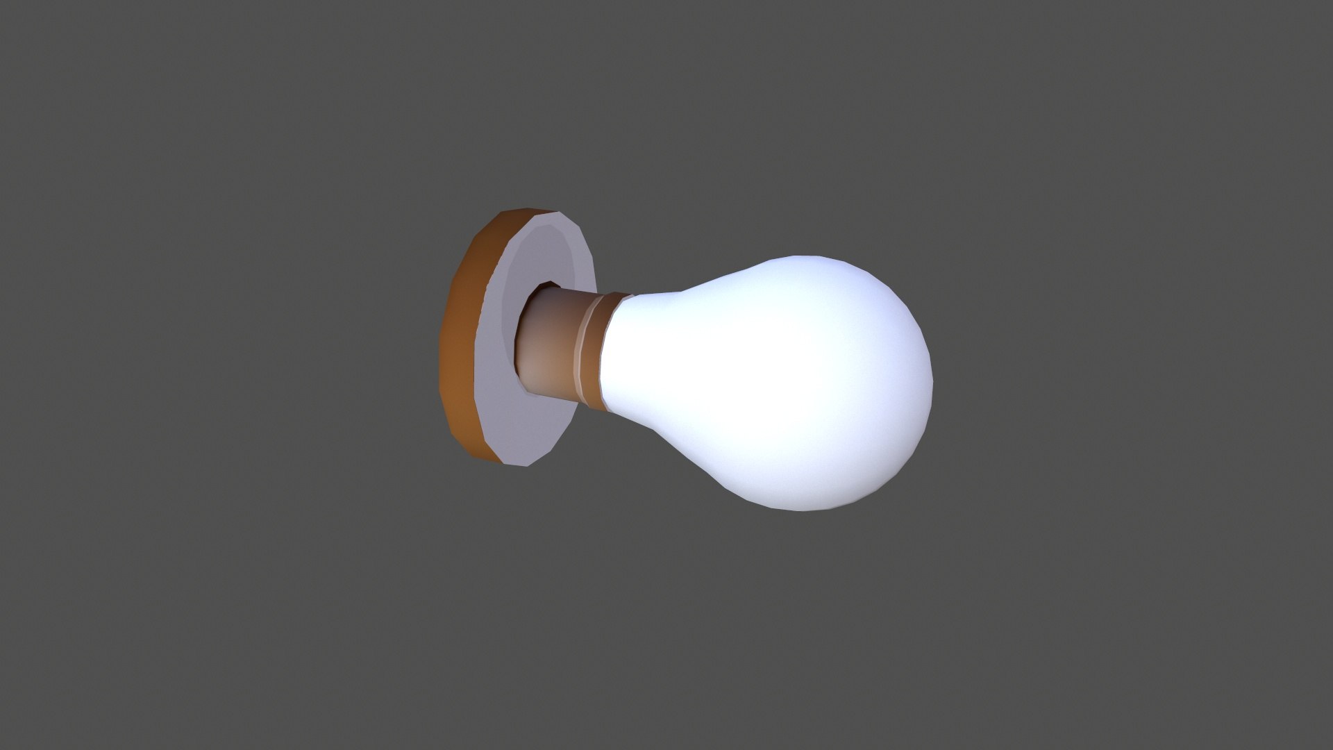 Bulb Lowpoly 3D Model - TurboSquid 2332246