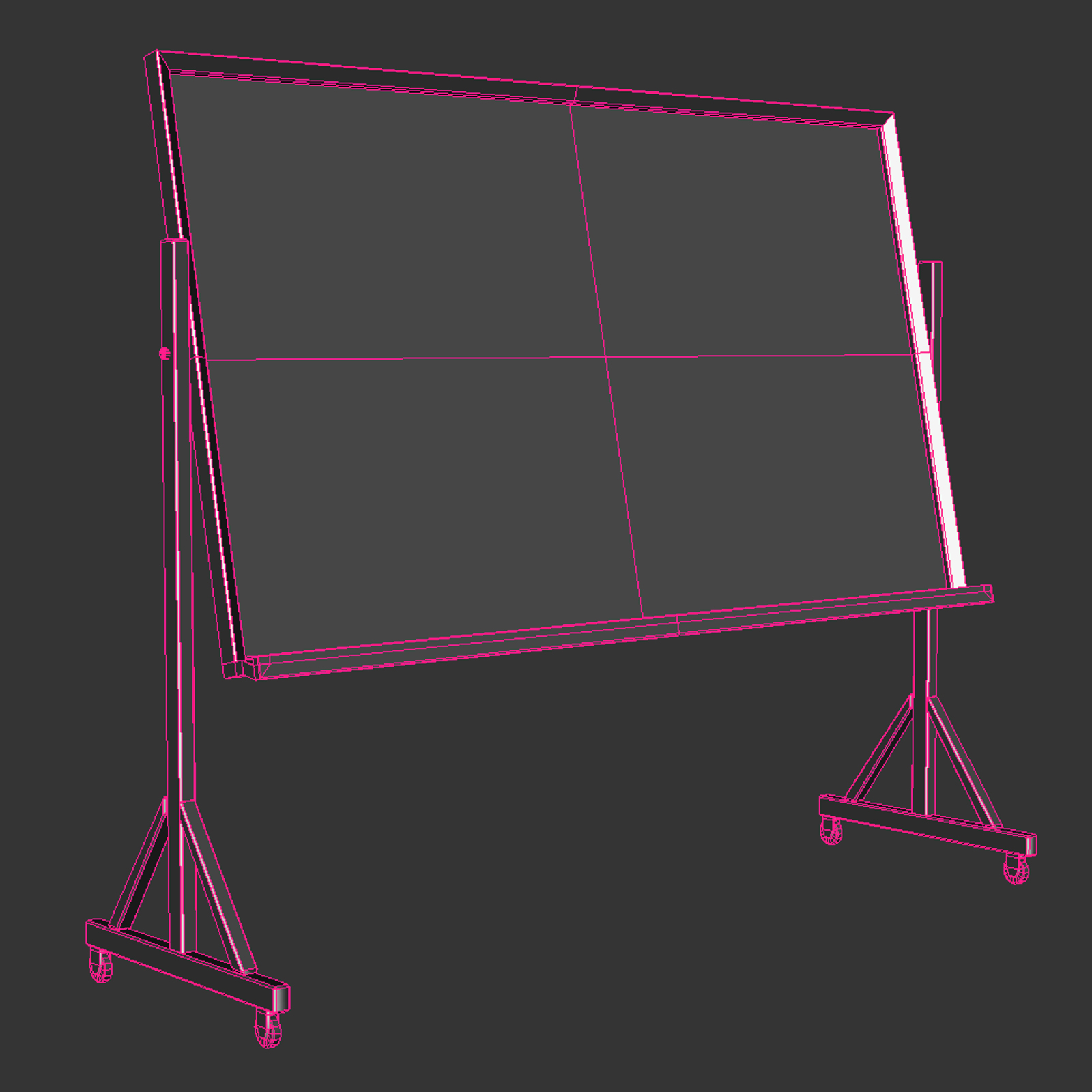 classroom chalkboard obj