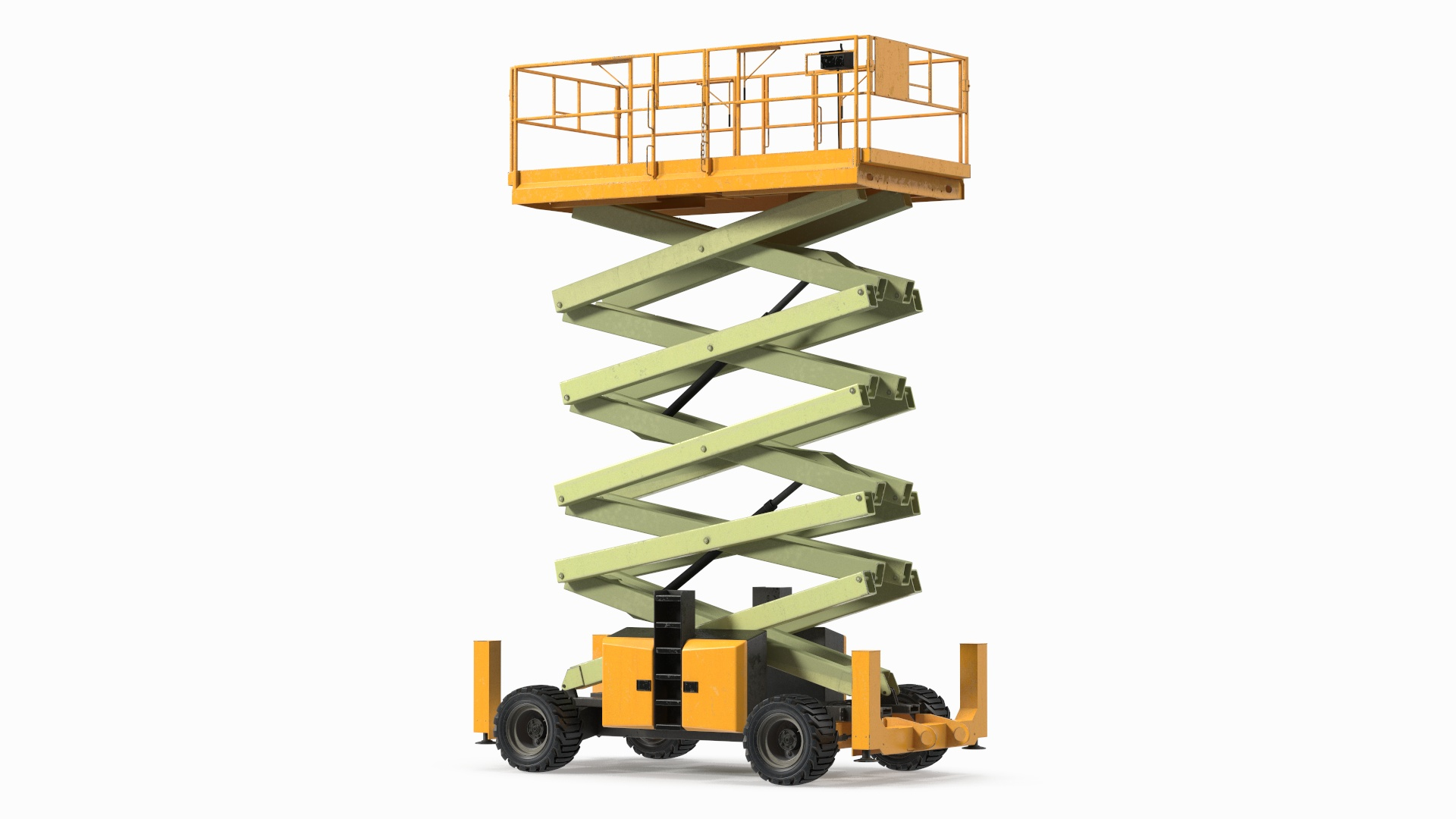 3D Industrial Scissor Lift Platform - TurboSquid 2230235