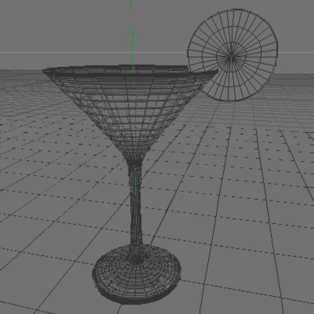 Cocktail Glass 3d Model
