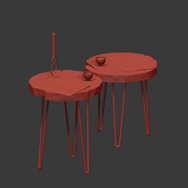 Tables cut 3D model - TurboSquid 1382904