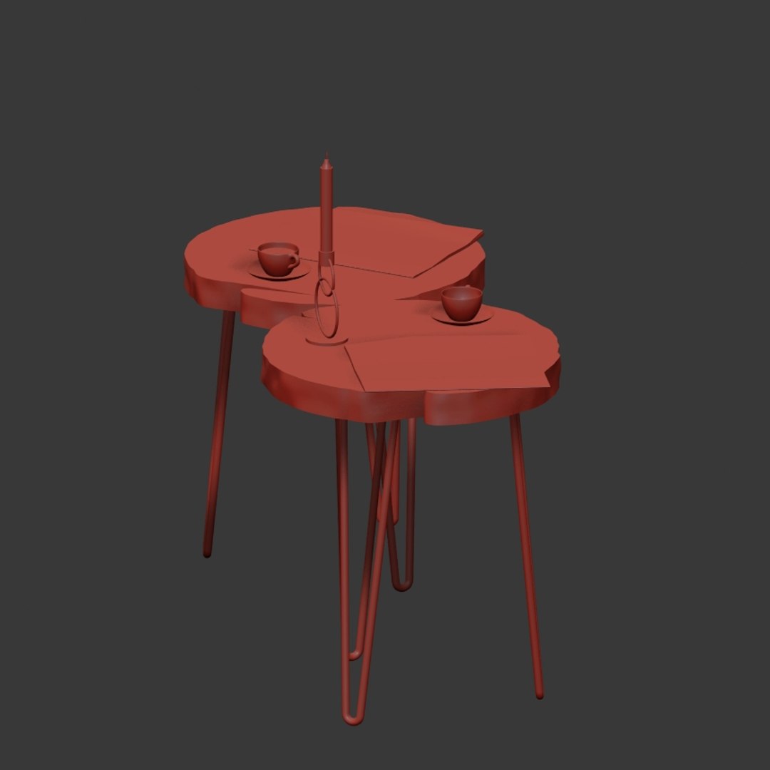 Tables cut 3D model - TurboSquid 1382904