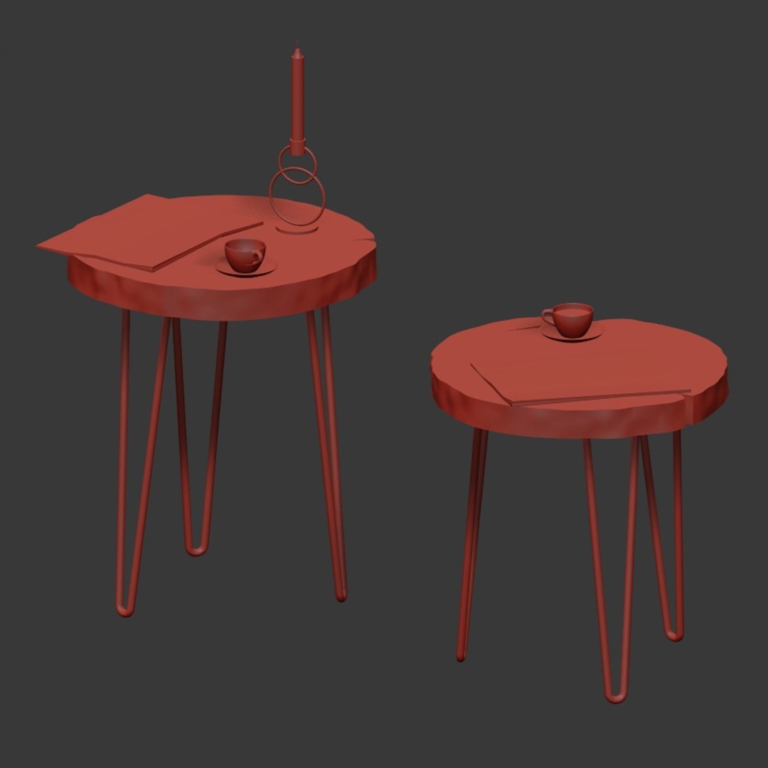 Tables Cut 3D Model - TurboSquid 1382904