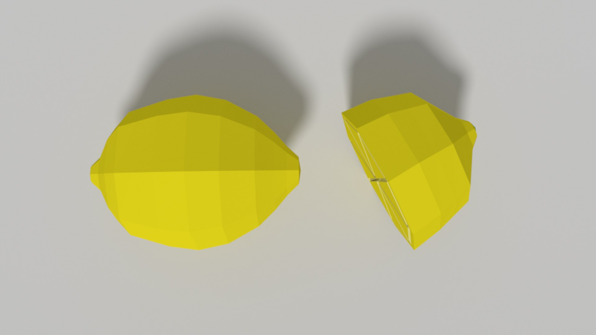 3D Cartoon Lemon - TurboSquid 1412745